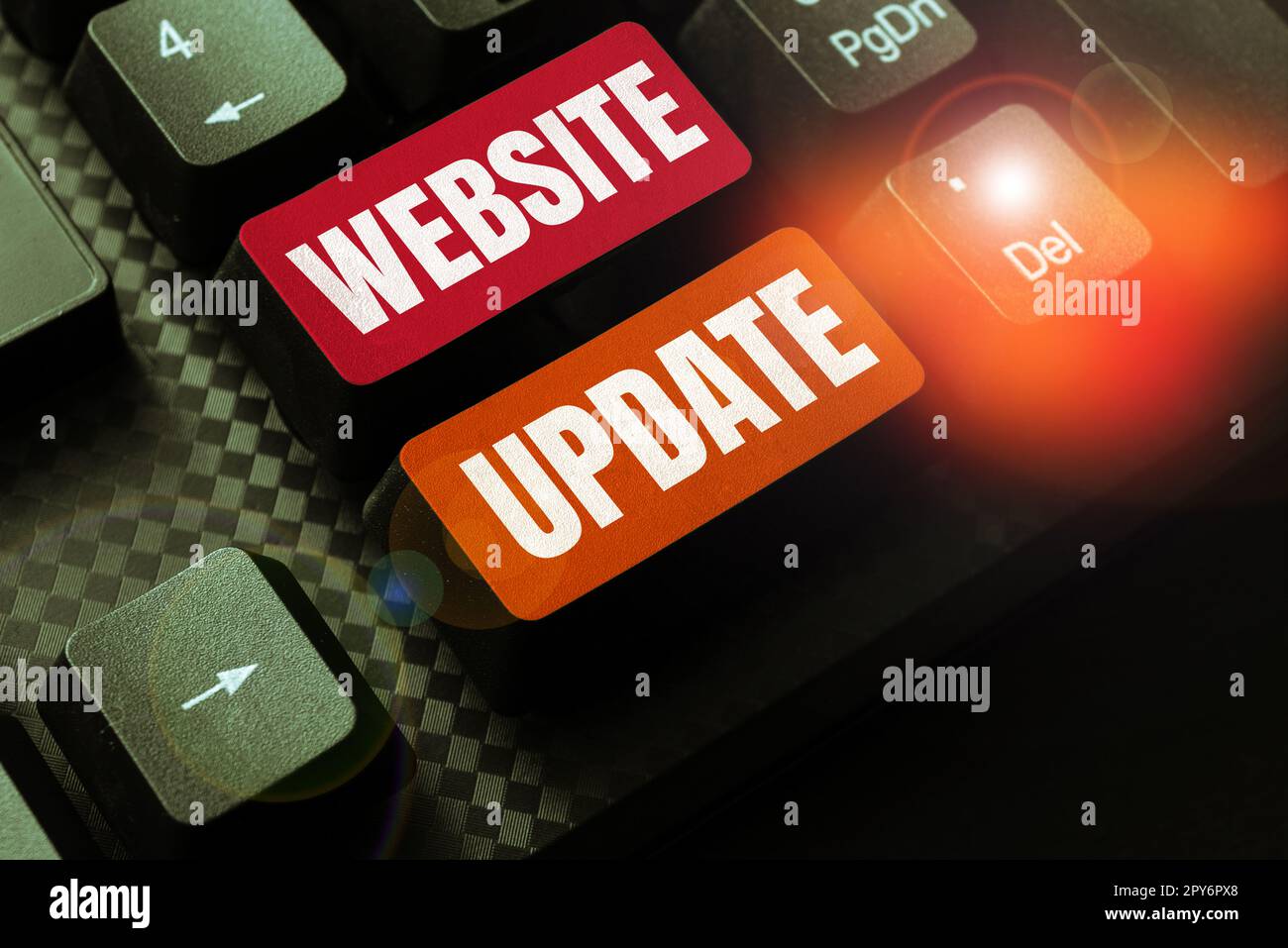 Inspiration showing sign Website Update. Word Written on keeping the webpage and content up to ...
