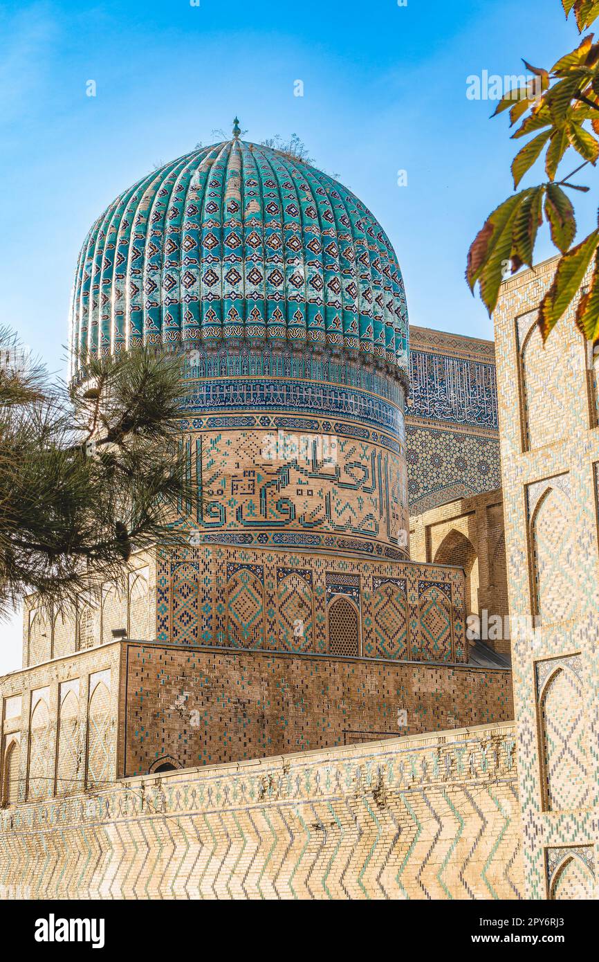 Samarkand Landmarks, Uzbekistan Stock Photo - Alamy