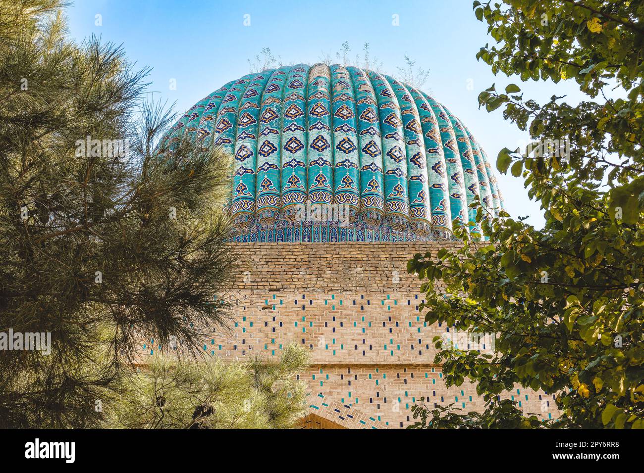 Samarkand Landmarks, Uzbekistan Stock Photo - Alamy