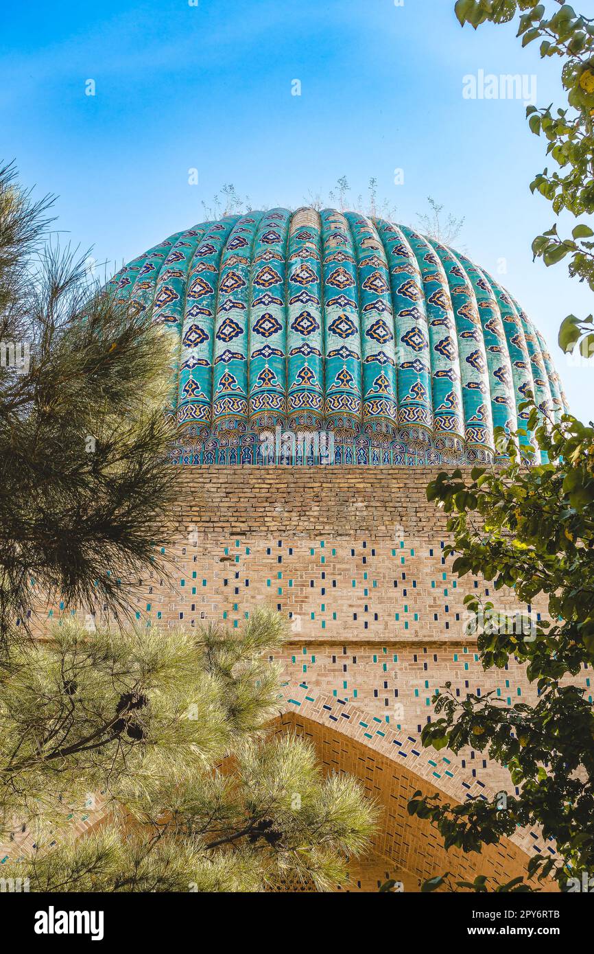 Samarkand Landmarks, Uzbekistan Stock Photo - Alamy