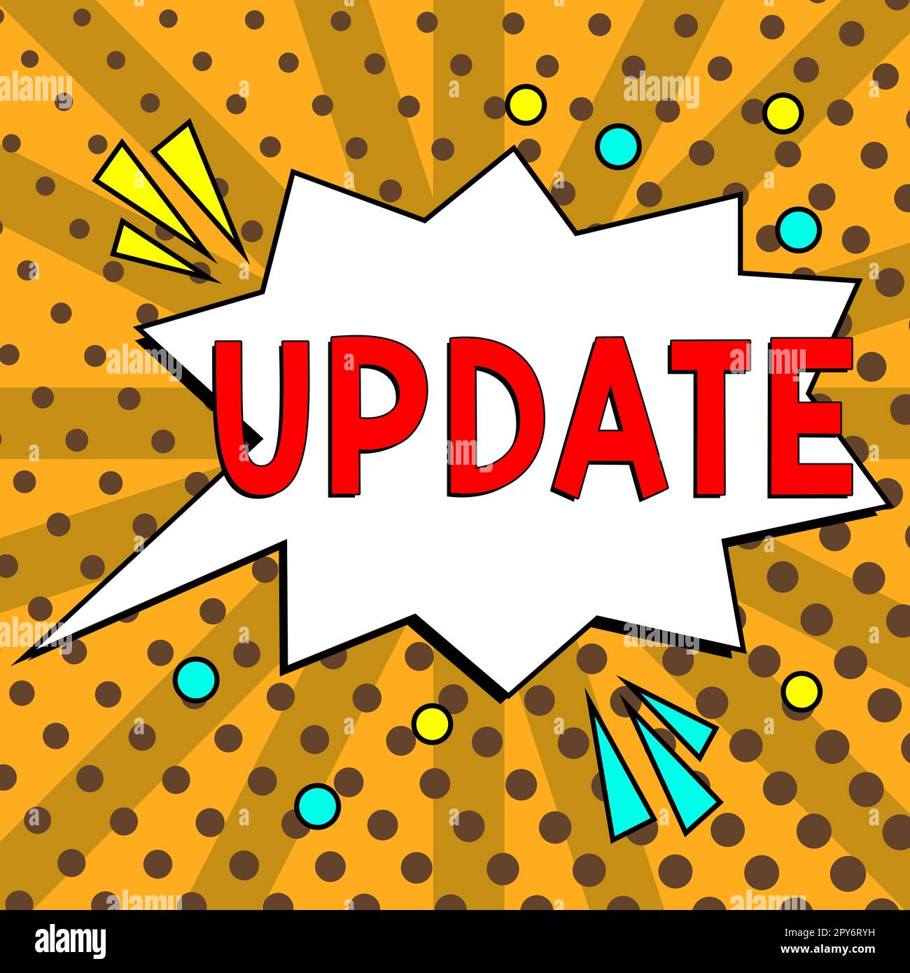 Conceptual display Update. Business concept Up to date Make something more modern or updated ...