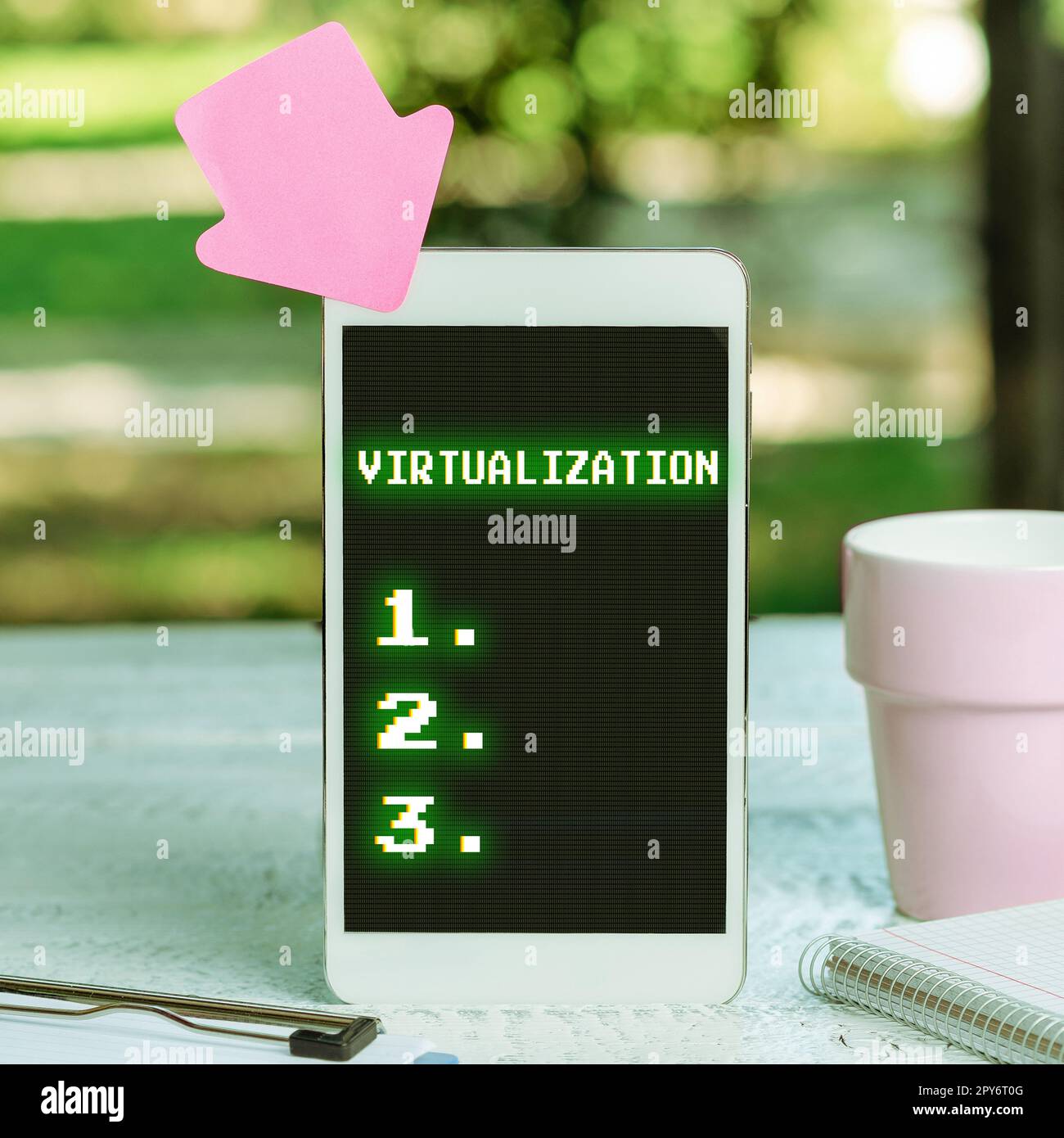 Conceptual Caption Virtualization Business Approach Application Of Virtual Environment To