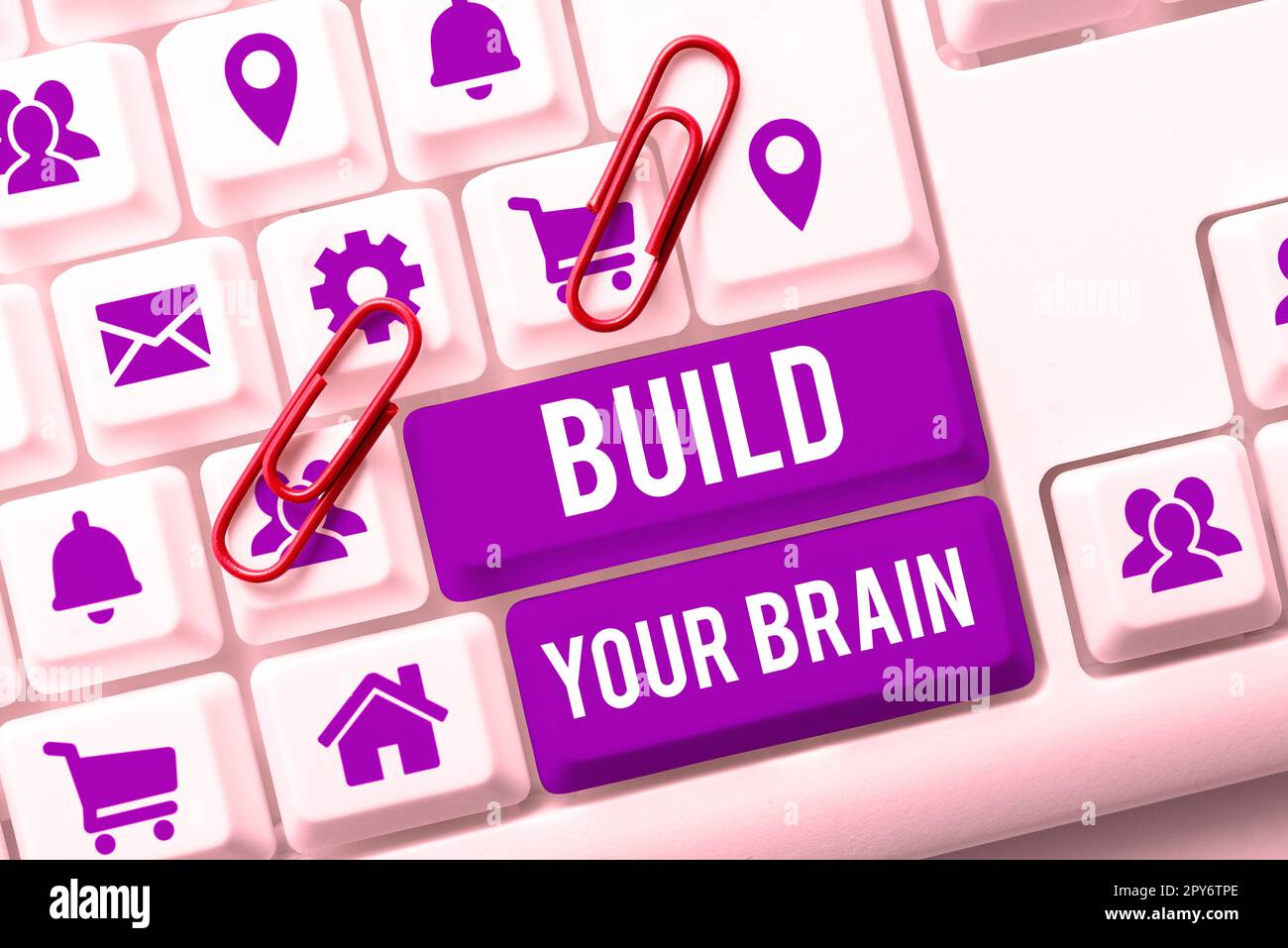 Inspiration showing sign Build Your Brain. Business concept mental ...
