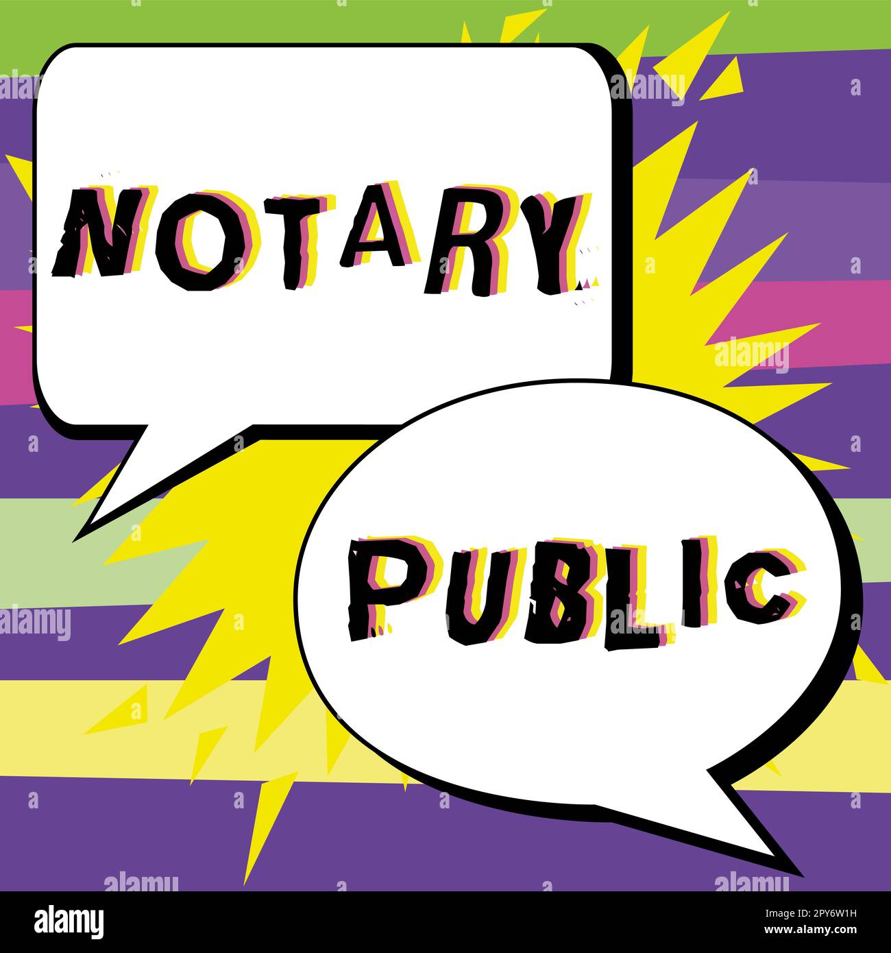 Hand writing sign Notary Public. Word Written on Legality Documentation ...