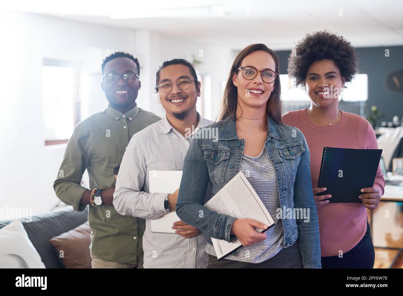 Inclusivity keeps us at the forefront of business. Portrait of a group ...