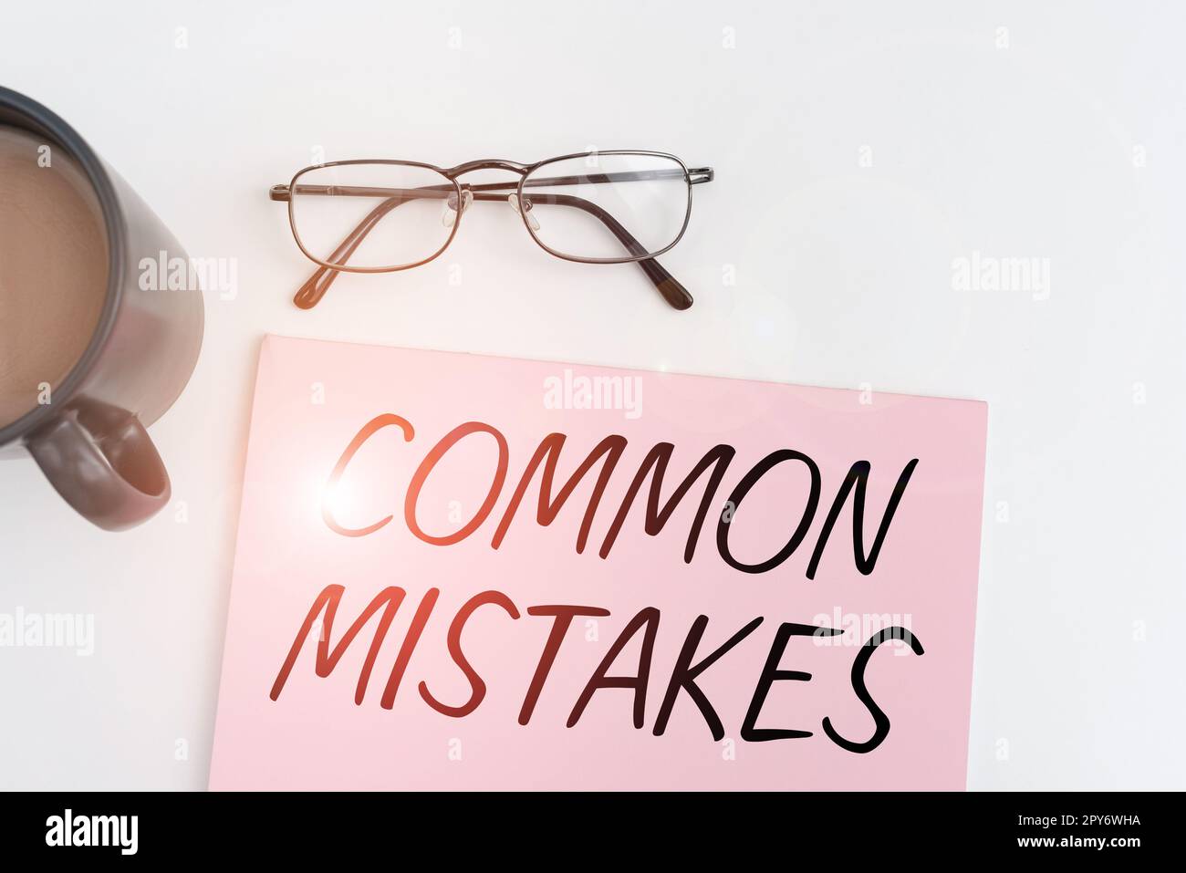 Conceptual display Common Mistakes. Business idea actions that are ...