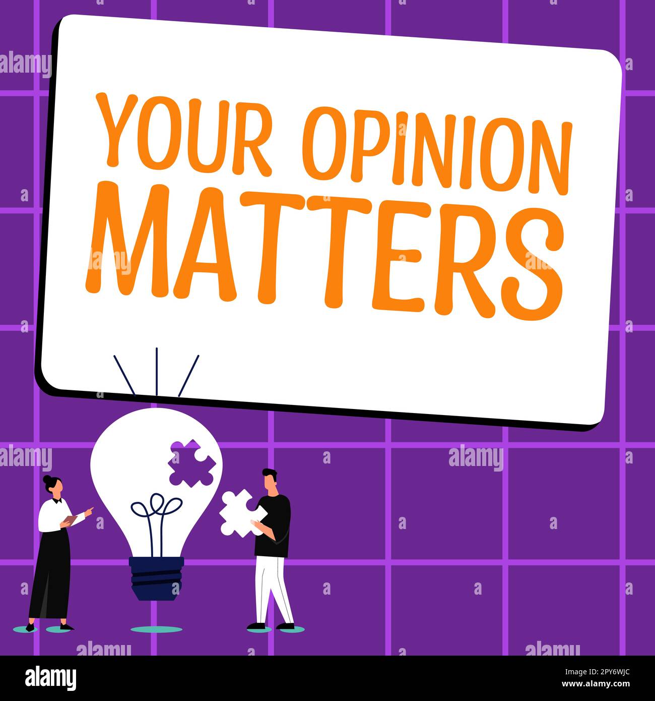 Inspiration showing sign Your Opinion Matters. Word for to Have your ...