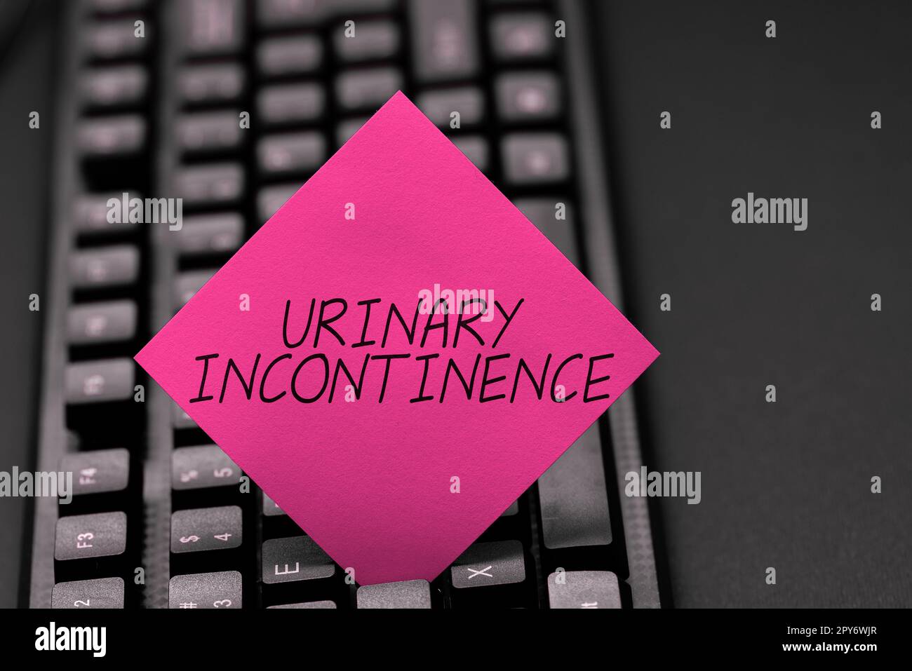 Inspiration showing sign Urinary Incontinence. Business idea ...