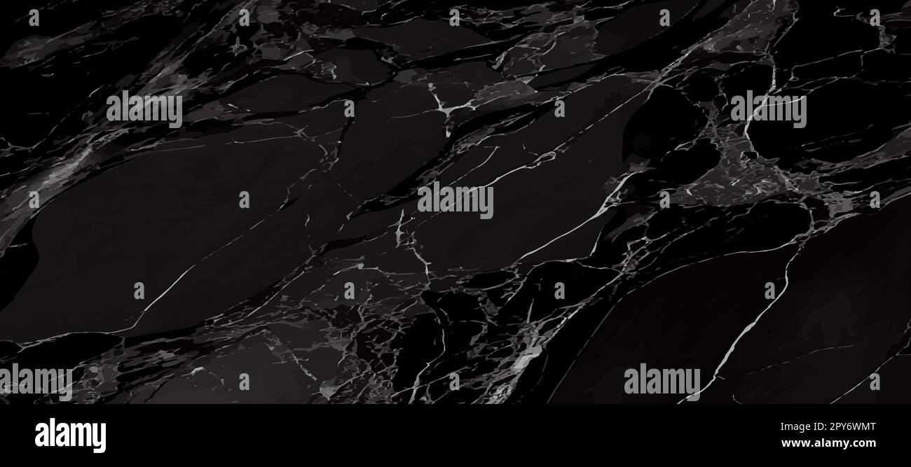 Black marble panoramic texture design, colorful dark marble surface ...