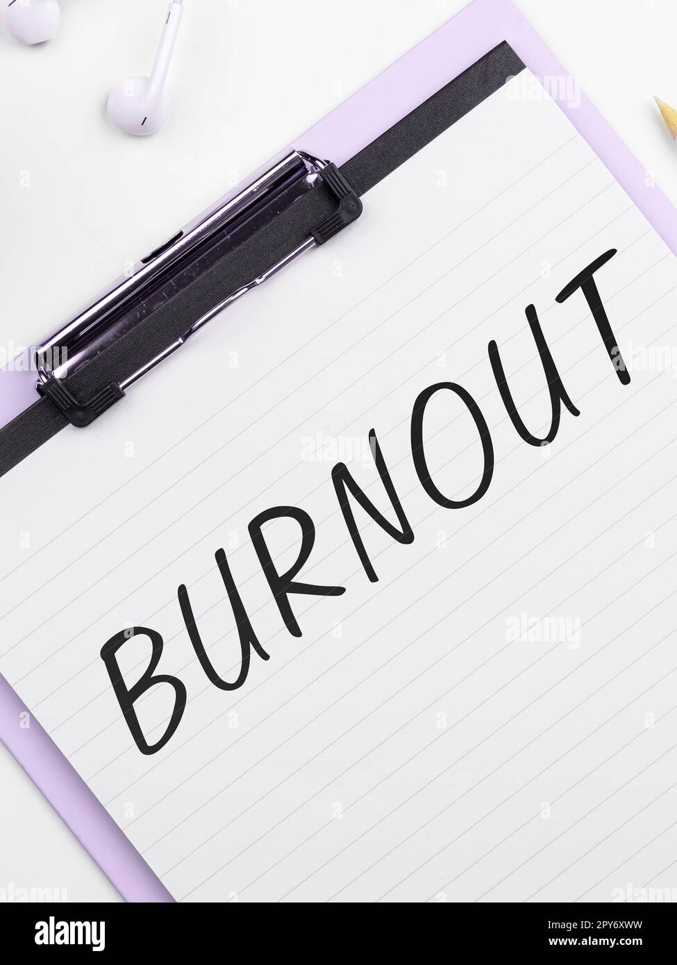 Text sign showing Burnout. Word for Feeling of physical and emotional ...