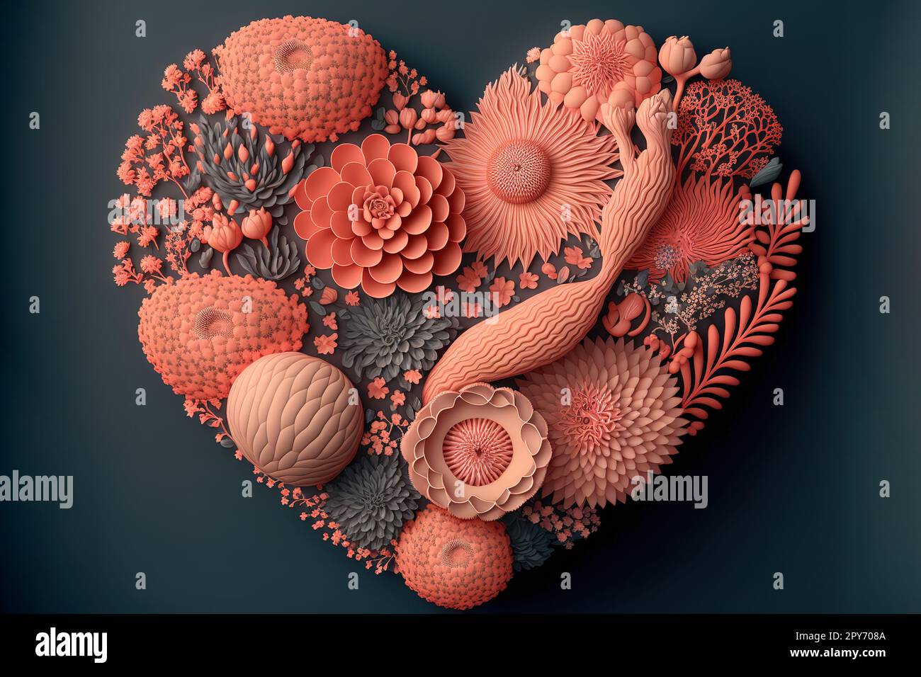 Dried coral flowers hi-res stock photography and images - Alamy