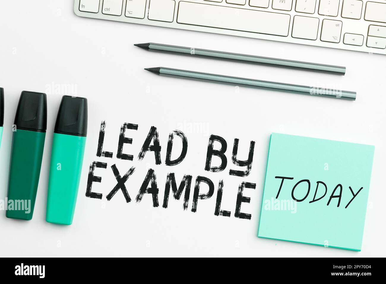 Conceptual display Lead By Example. Business approach Be a mentor ...