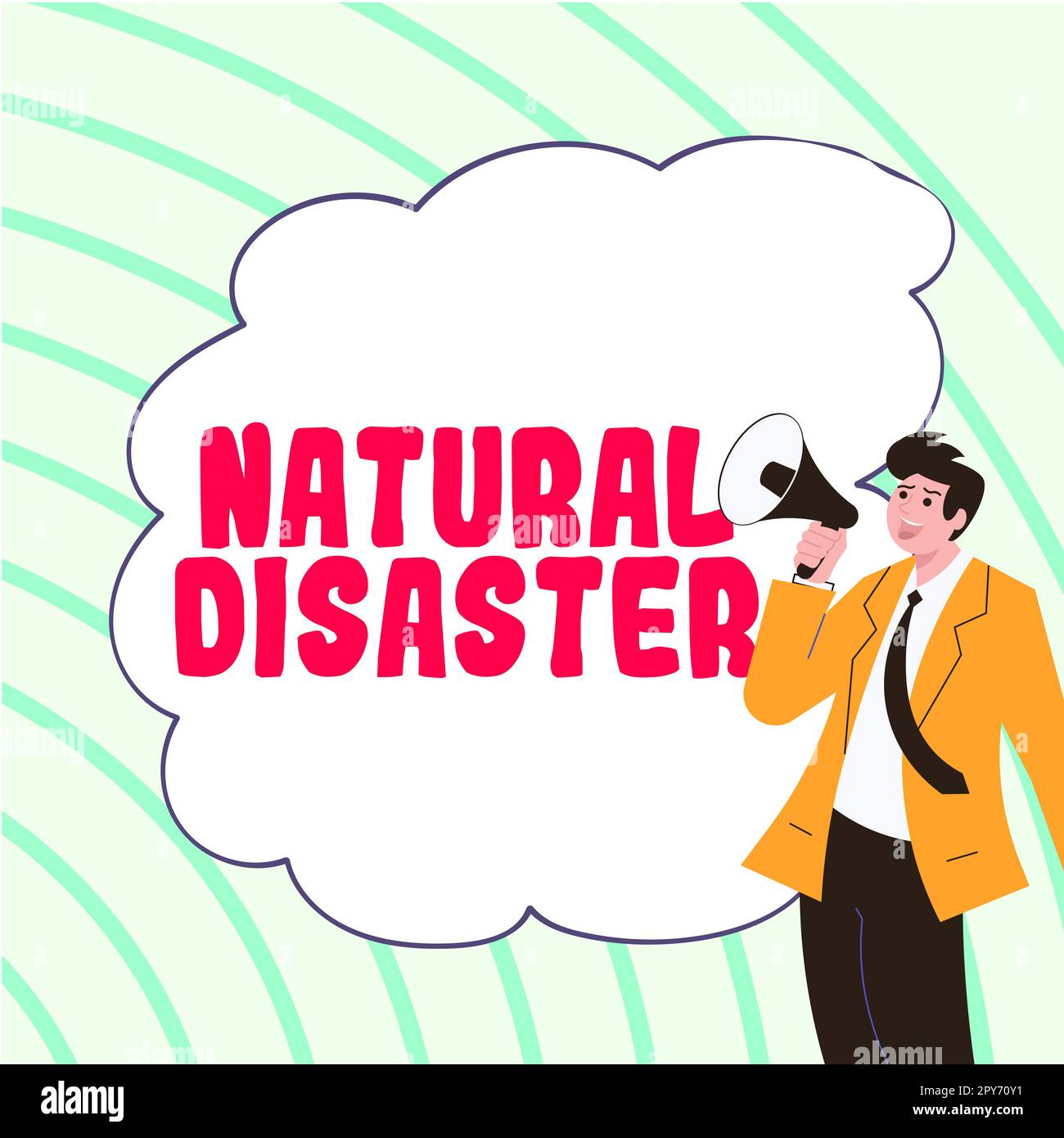Conceptual display Natural Disaster. Business approach occurring in the ...