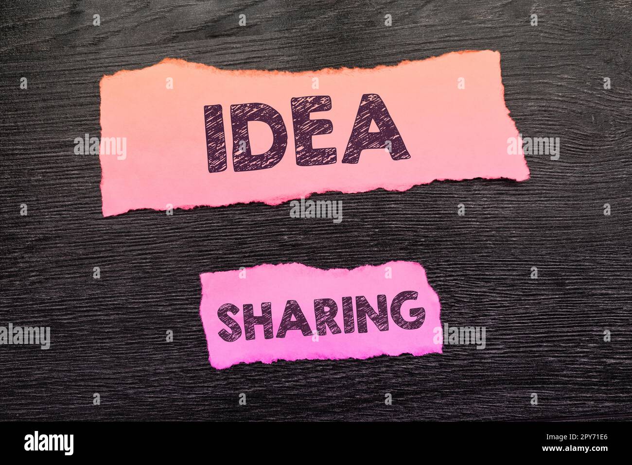 Sign displaying Idea Sharing, Business concept Startup launch ...