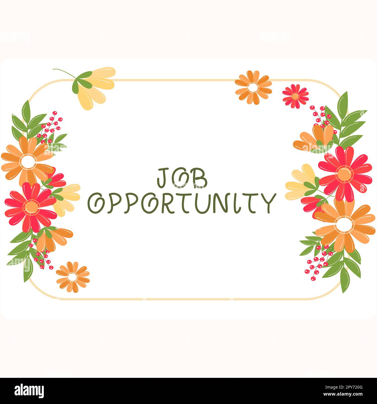 Inspiration showing sign Job Opportunity. Business idea an opportunity ...