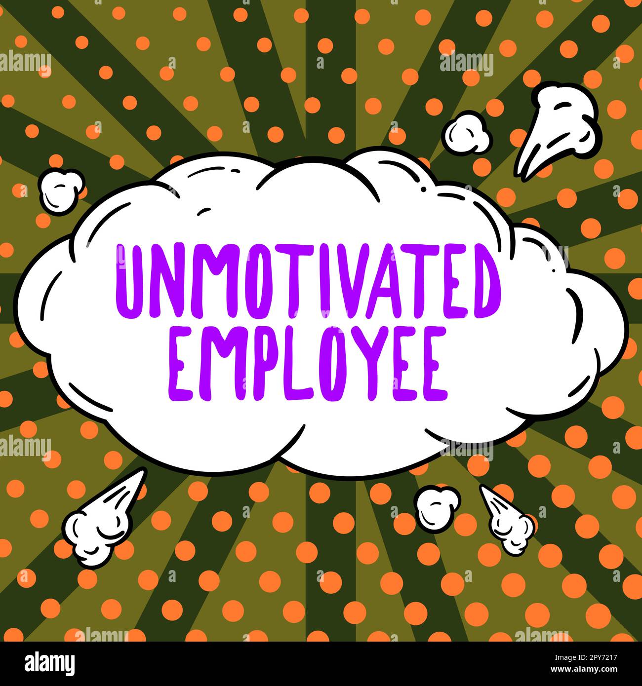 Conceptual display Unmotivated Employee. Internet Concept very low self ...