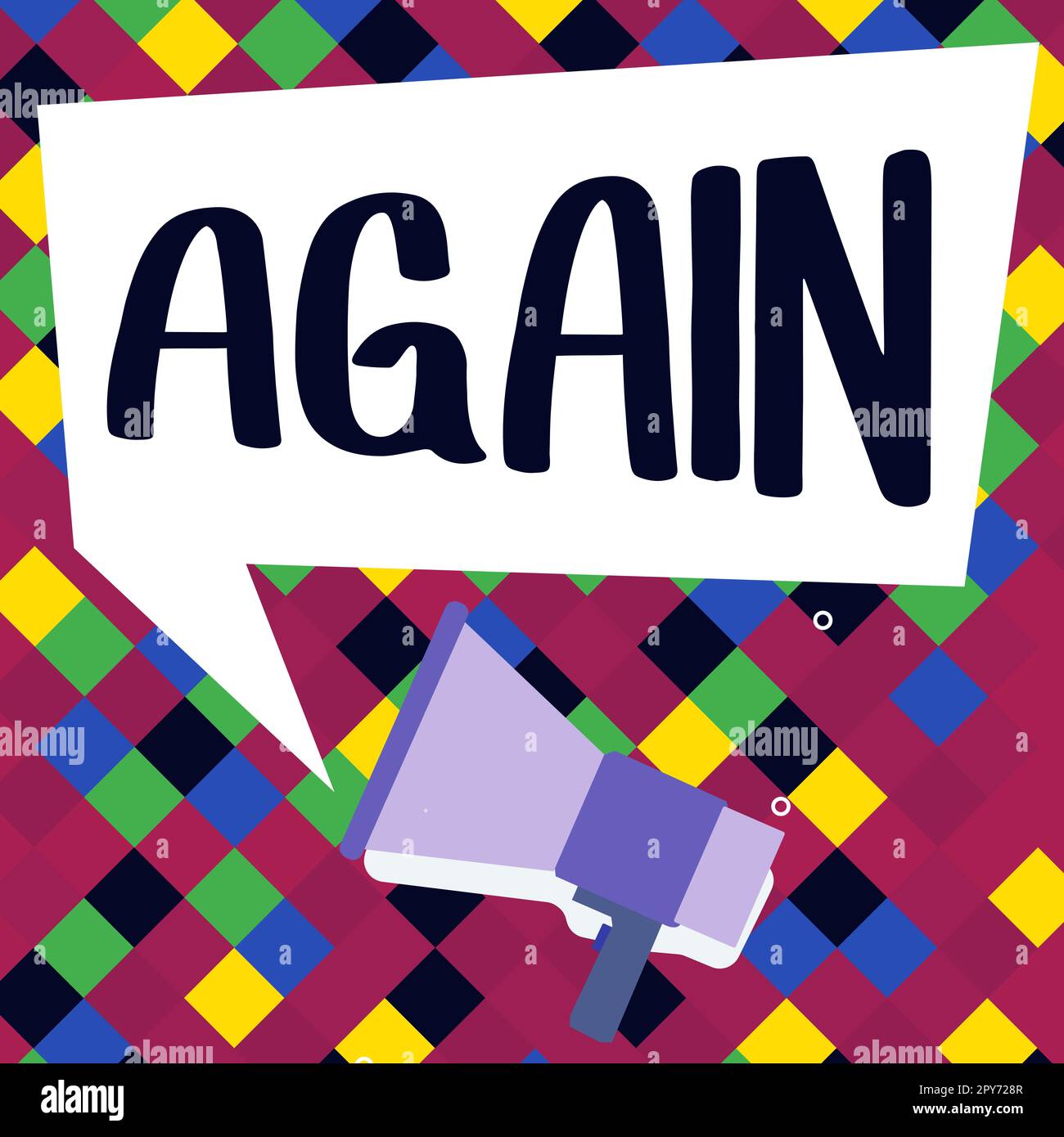 Hand Writing Sign Again Business Showcase Repeating Something Once More Returning To Previous