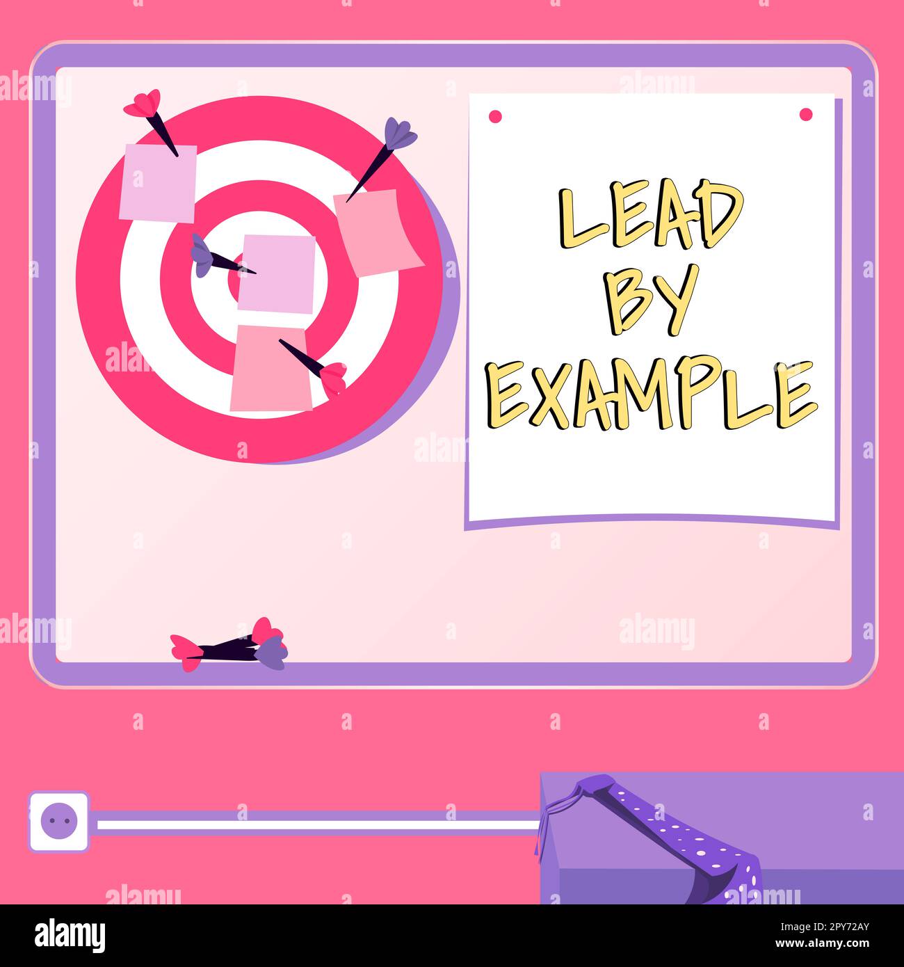 Inspiration showing sign Lead By Example. Concept meaning Be a mentor ...