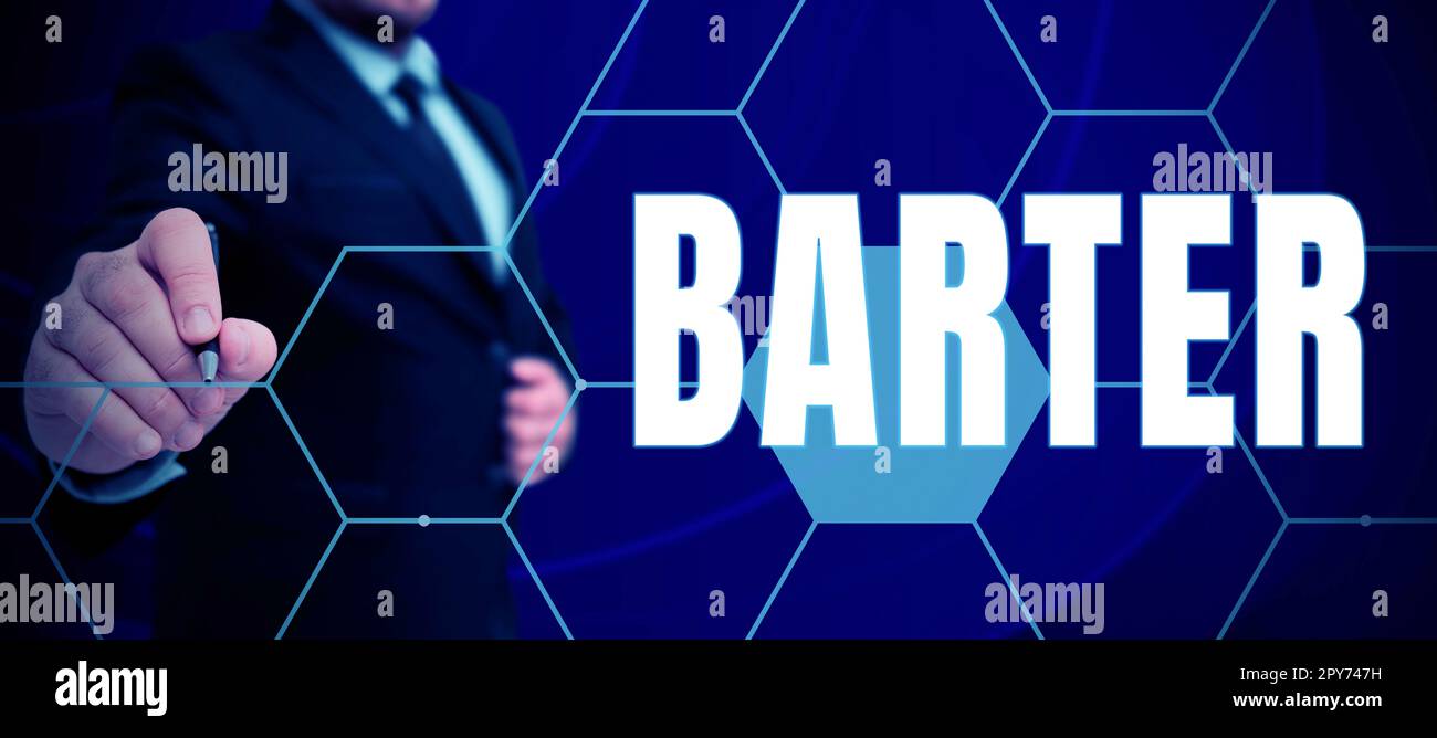 Barter trade hi-res stock photography and images - Alamy