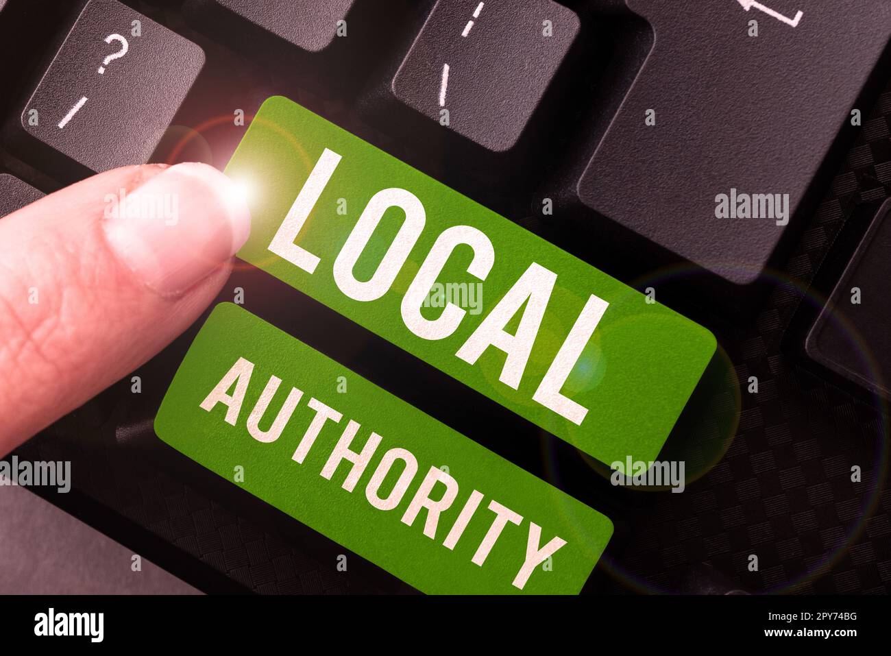 Conceptual caption Local Authority. Concept meaning the group of people ...