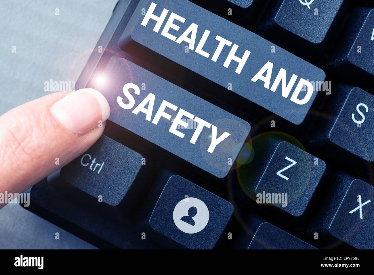 Conceptual display Health And Safety. Business overview Taking the ...