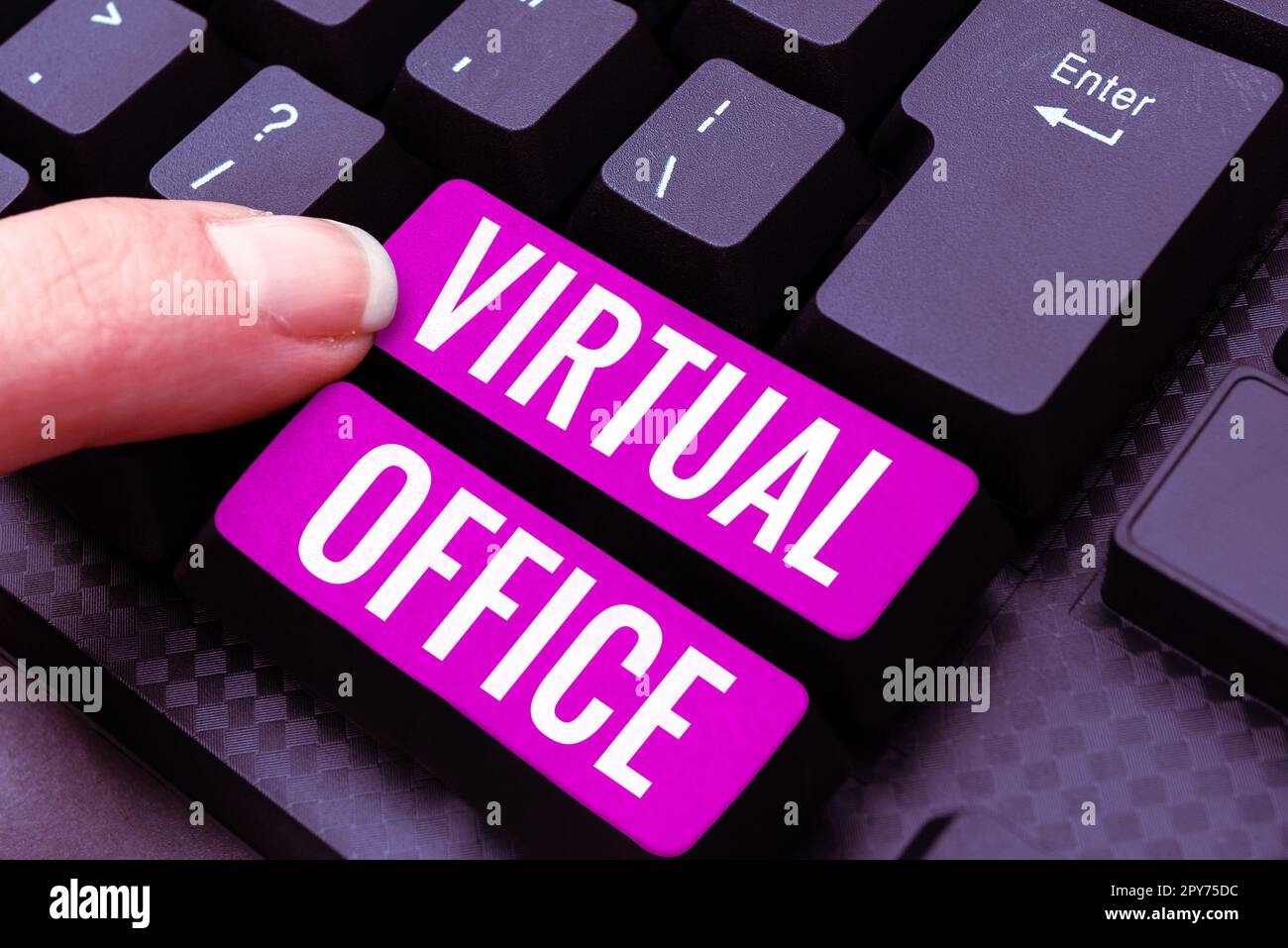 Text caption presenting Virtual Office. Business overview Mobile work ... Text caption presenting Virtual Office. Business overview Mobile work ...