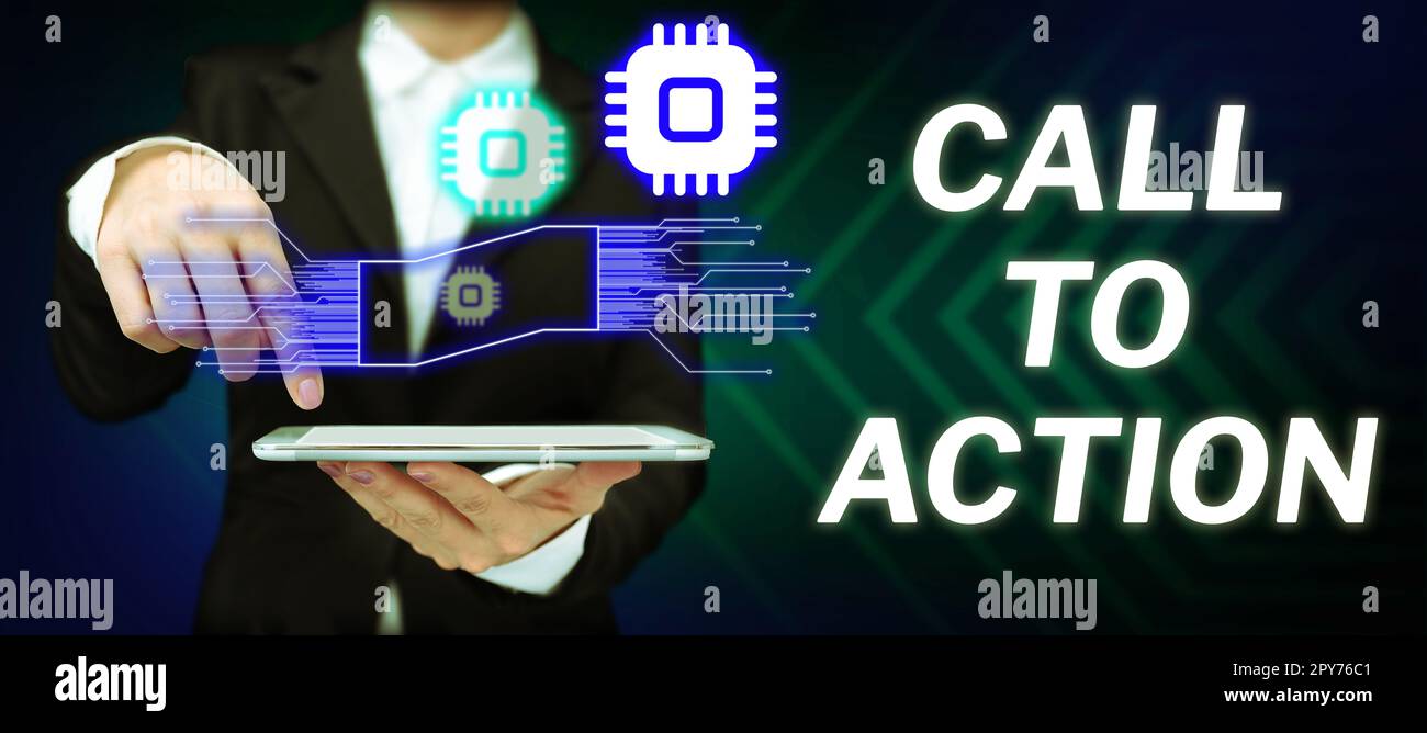 Conceptual display Call To Action. Word for Encourage Decision Move to ... Conceptual display Call To Action. Word for Encourage Decision Move to ...