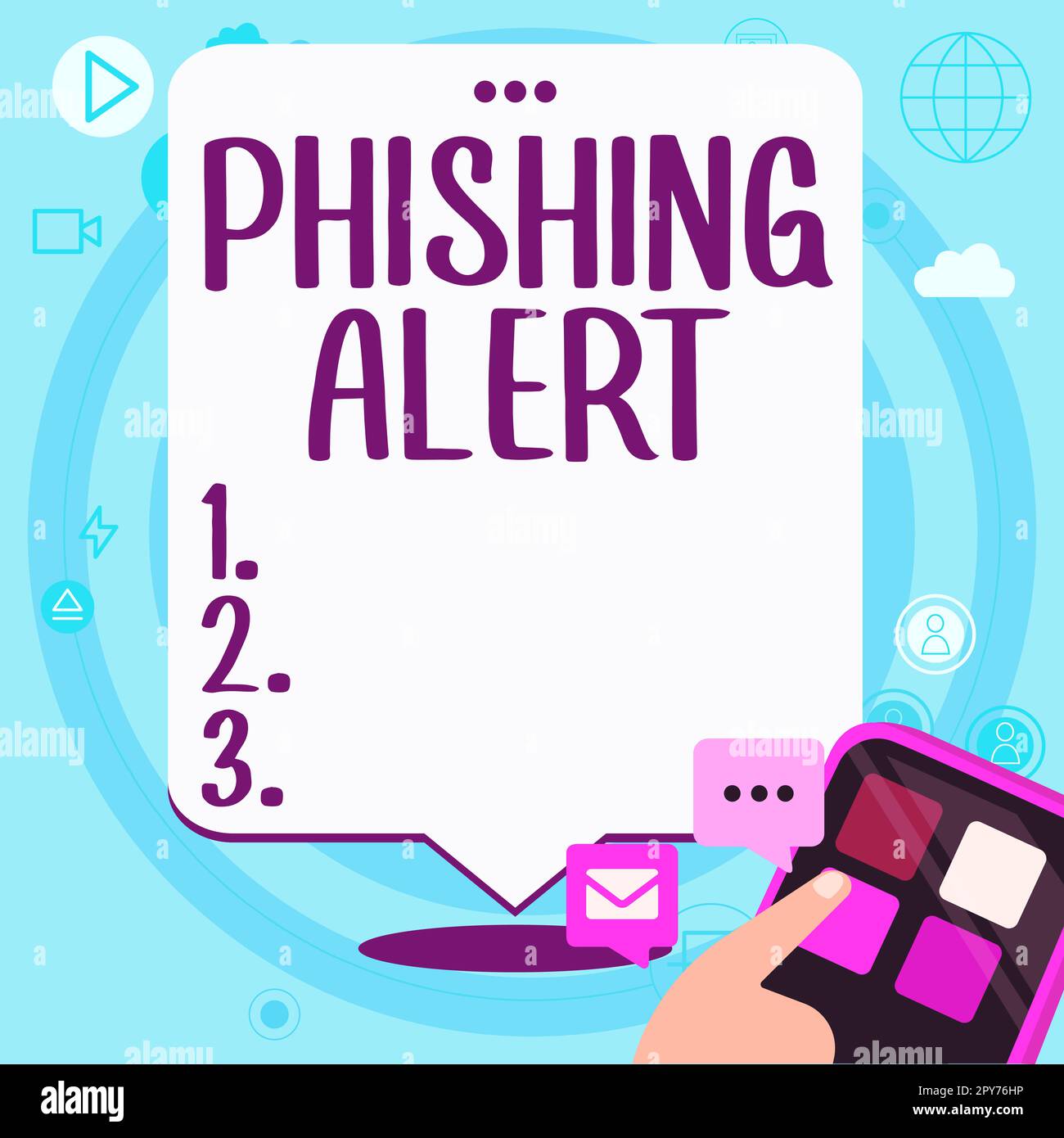 Inspiration showing sign Phishing Alert. Concept meaning aware to ...