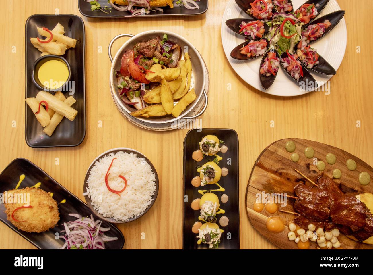 Anticuchos lima hi-res stock photography and images - Alamy