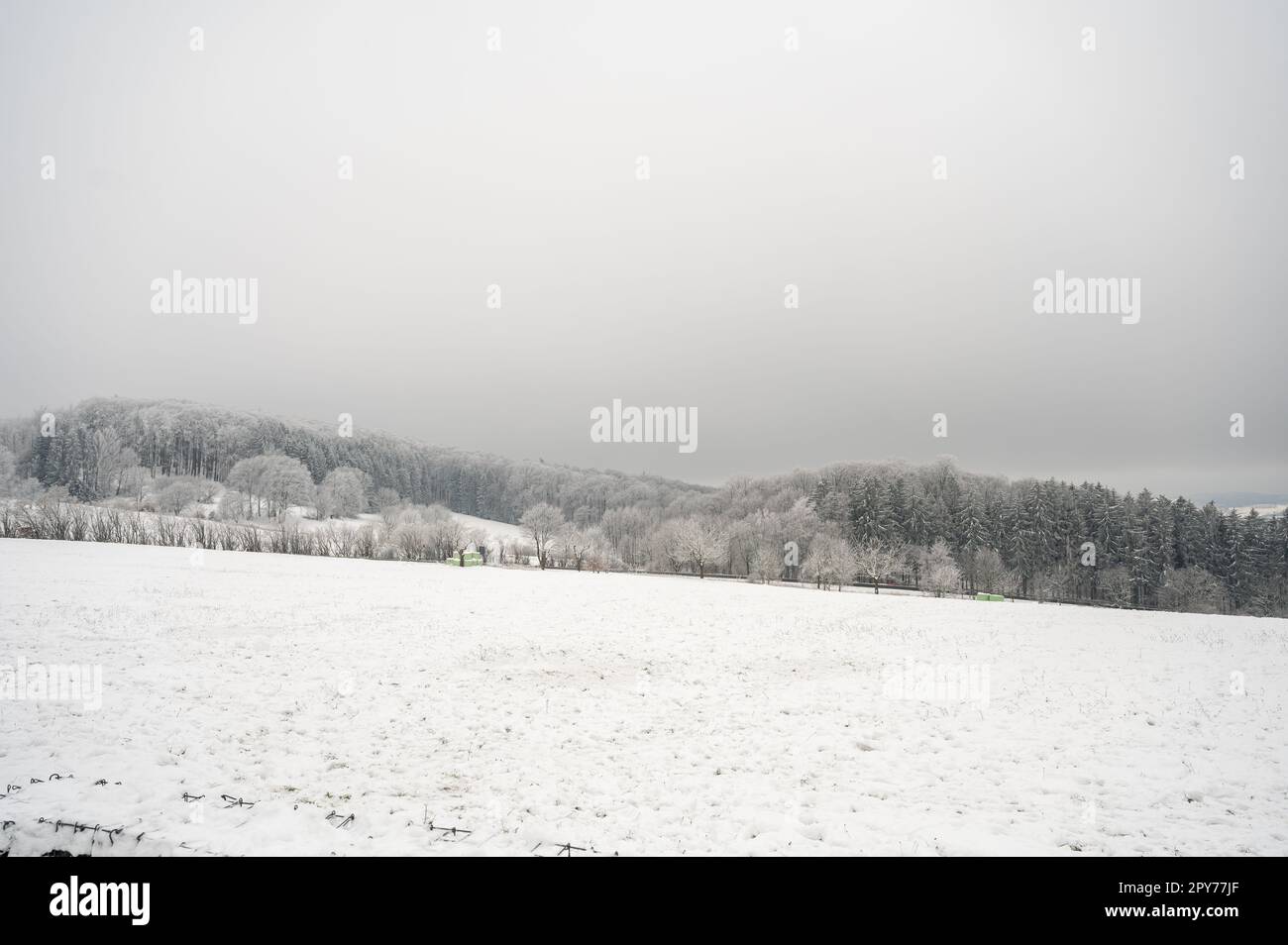 Beautiful landscape winter snow hi-res stock photography and images - Alamy