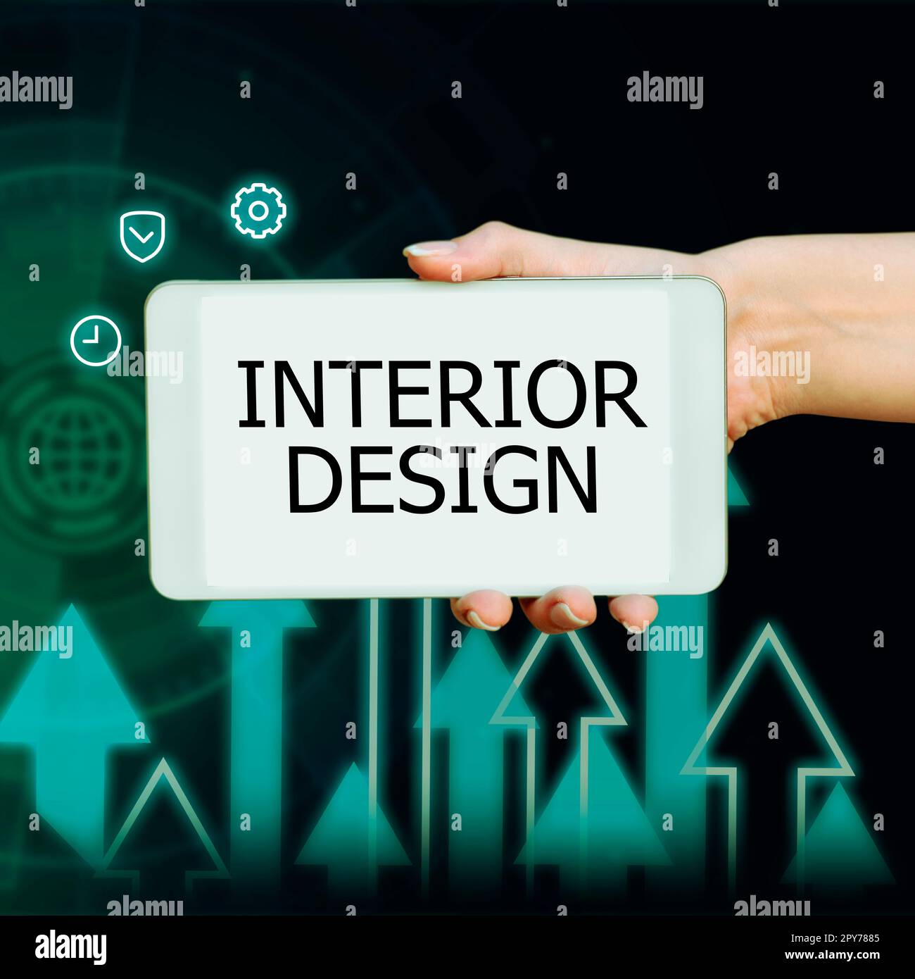 Writing displaying text Interior Design. Internet Concept the art of ...