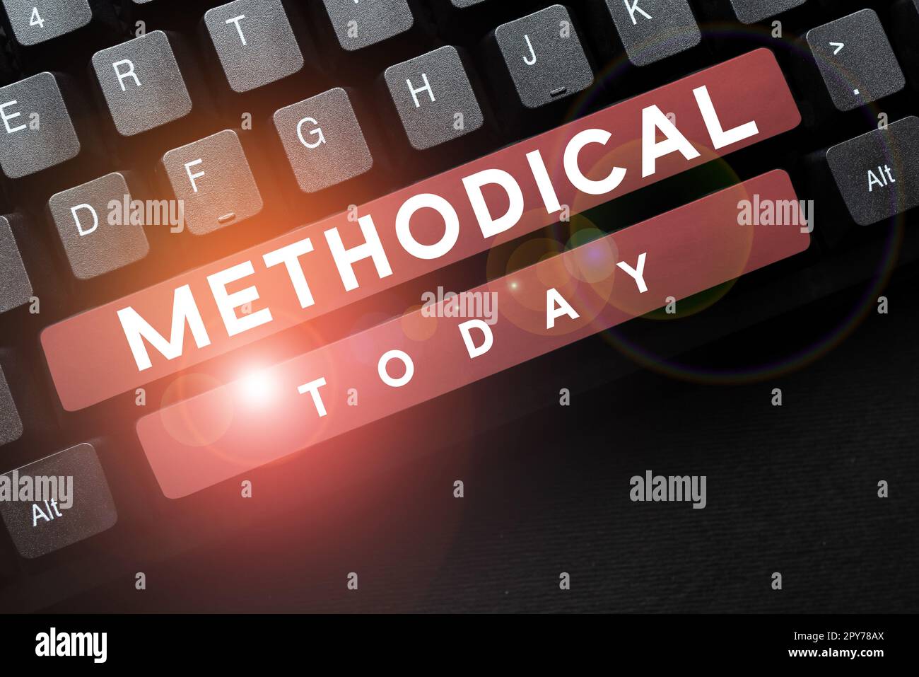 Sign displaying Methodical. Business idea System of Methods used in a ...