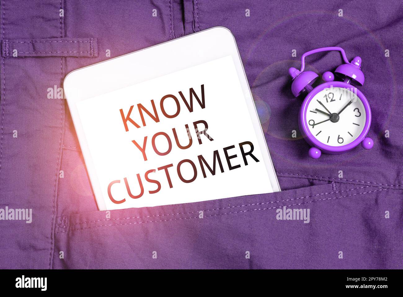 Sign displaying Know Your Customer. Business overview Marketing ...