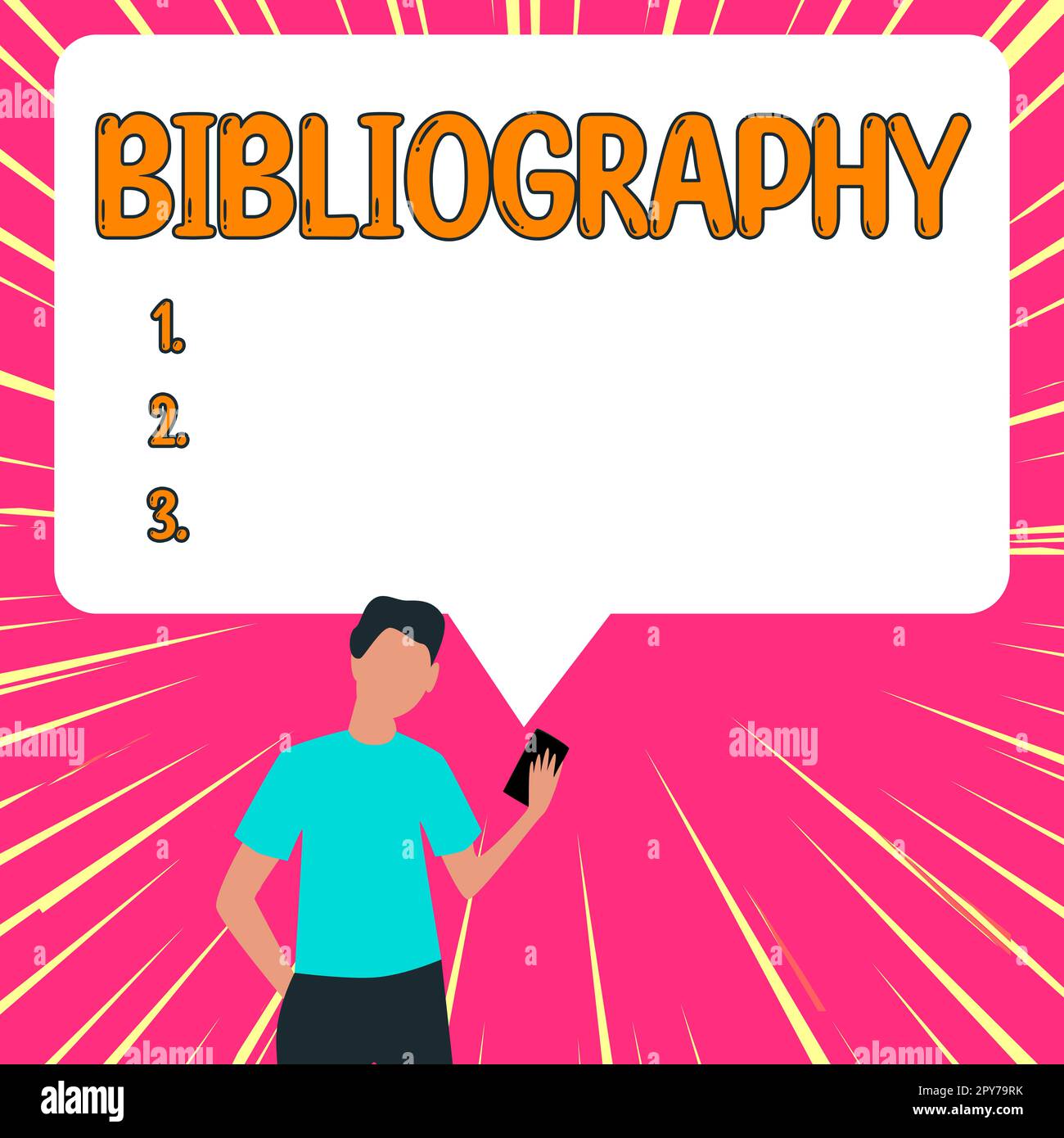 Display bibliography word hi-res stock photography and images - Alamy