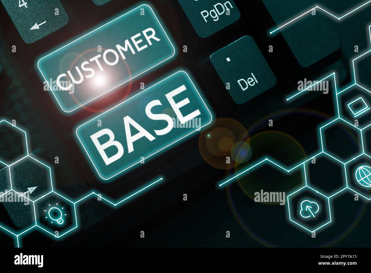 Text caption presenting Customer Base. Word for encourage customers to buy your brand Stock ...