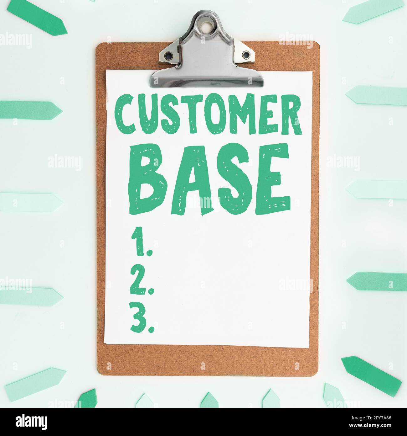 Text showing inspiration Customer Base. Business idea encourage ...