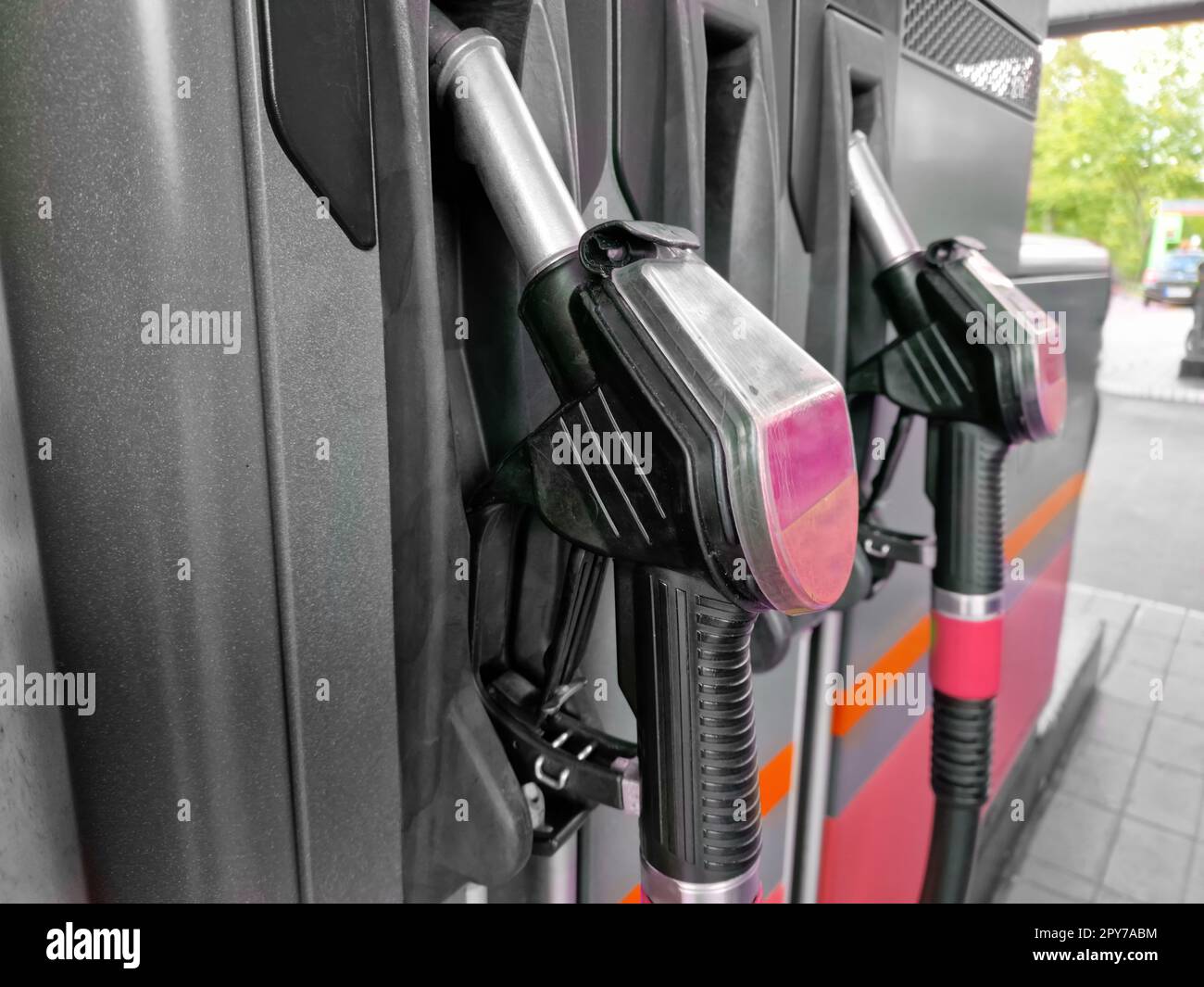 Gas Fuel Injector For Car Tank Stock Photo - Alamy