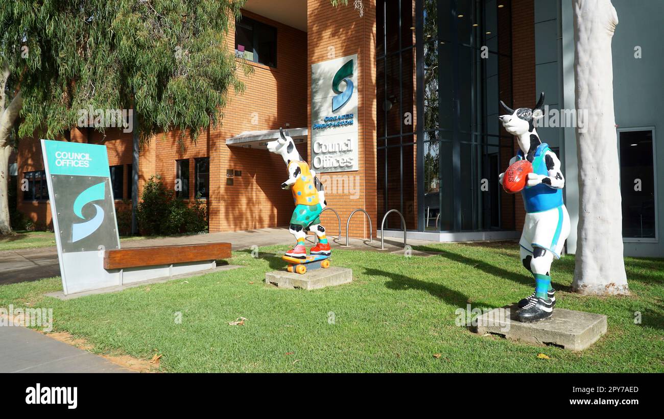 Shepparton, Victoria Australia, May 3 2023, The Moving Art at the ...