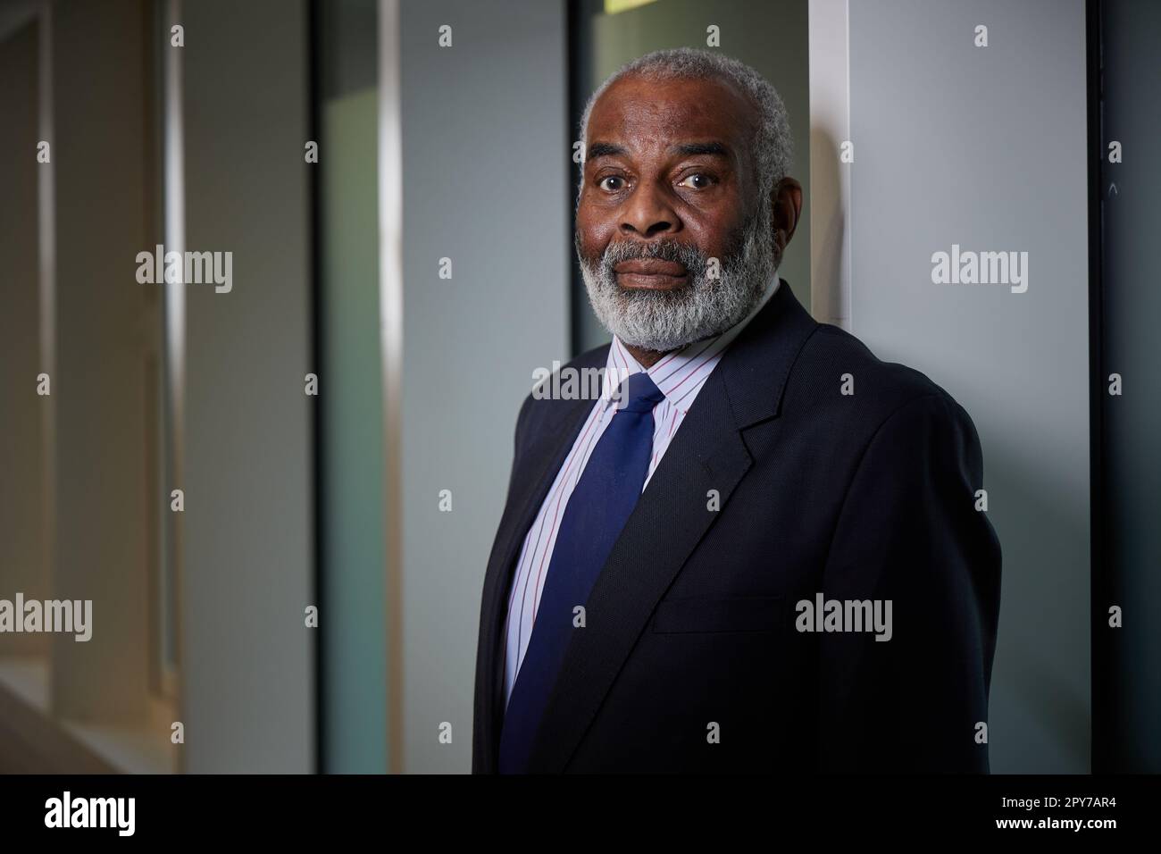 Portrait of Dr Neville Lawrence ahead of the 30th anniversary of his ...