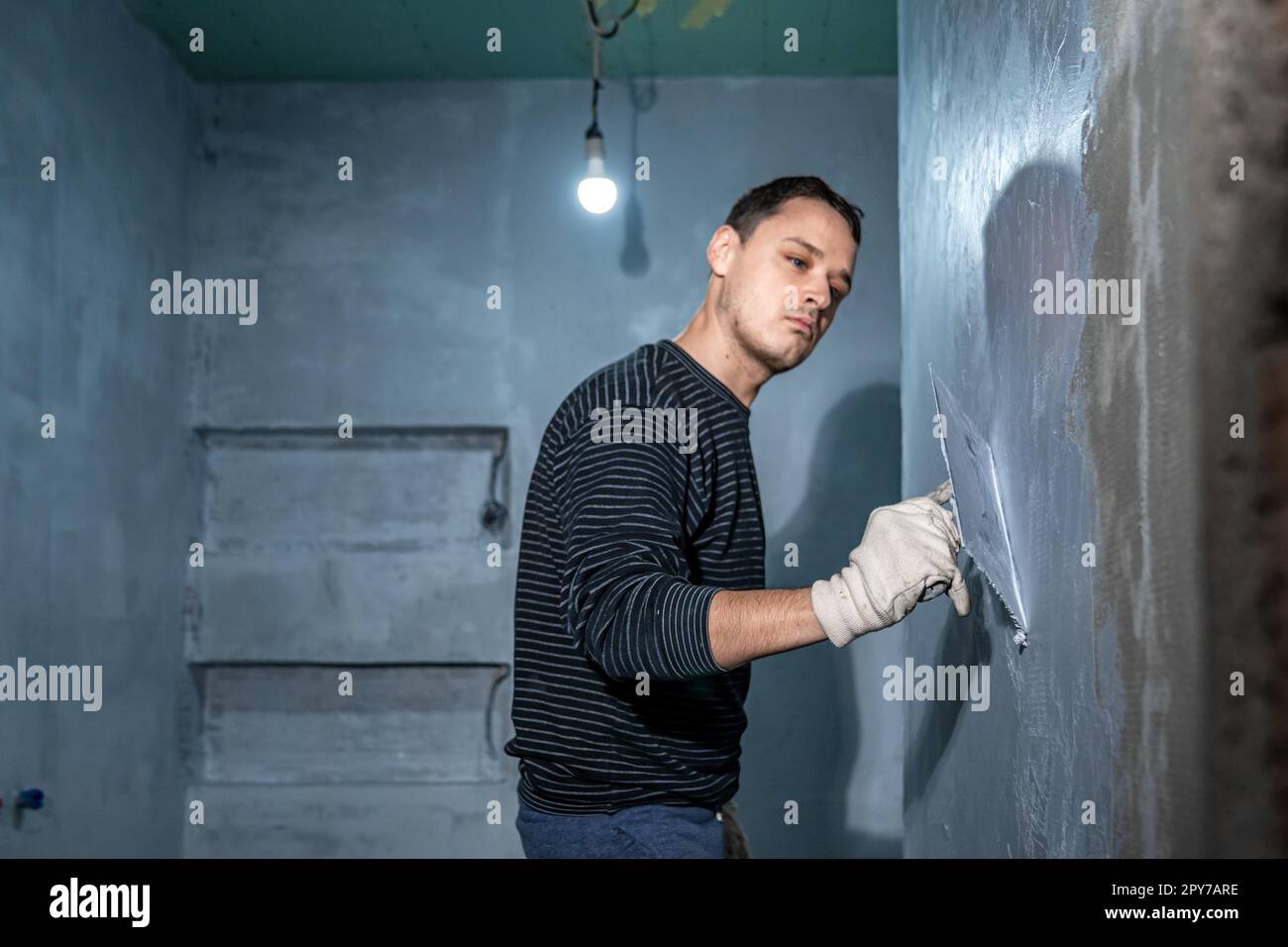 Cement manufacturing process flow hi-res stock photography and images ...