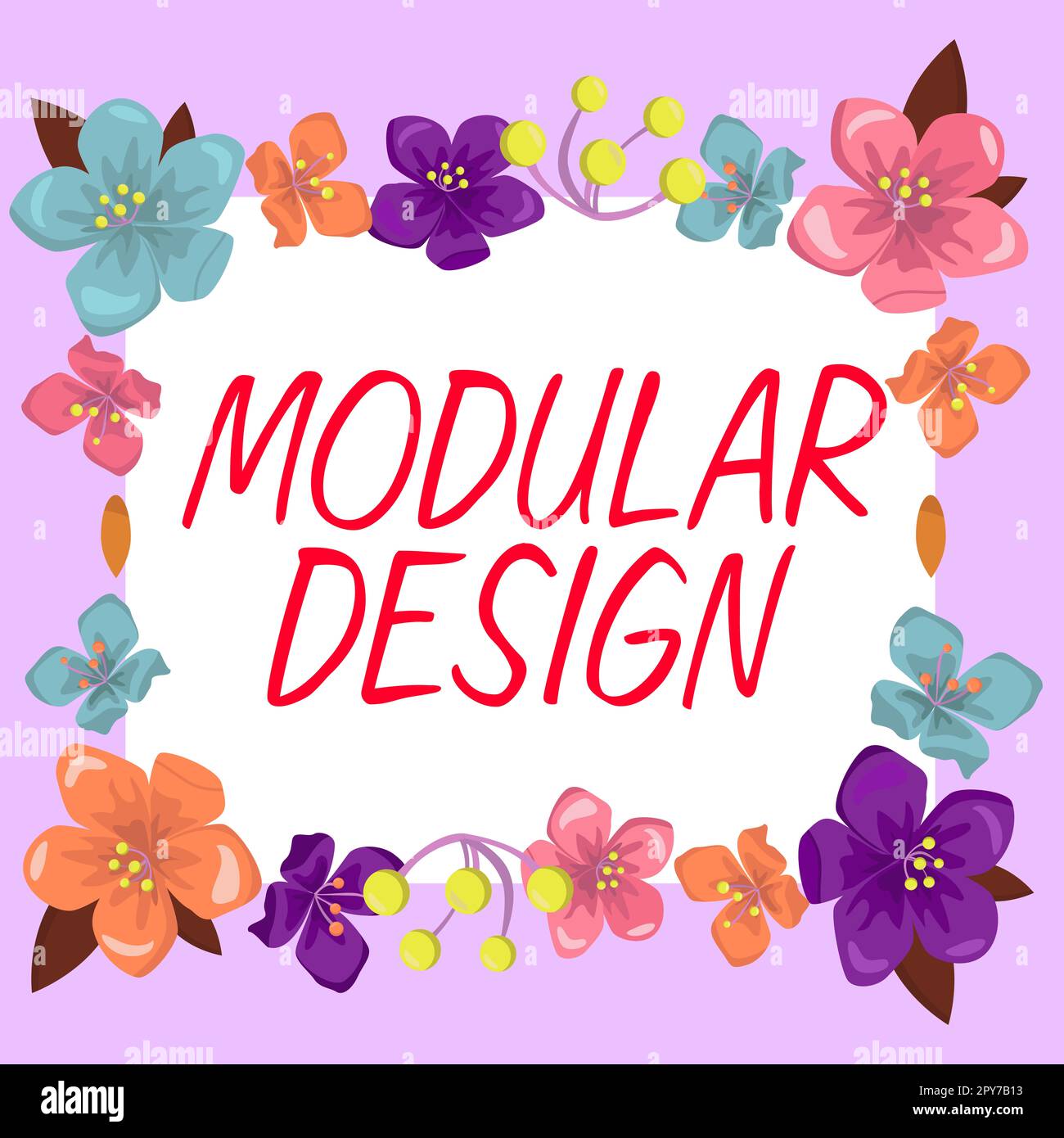 Inspiration Showing Sign Modular Design Concept Meaning Product Designing To Produce Product By