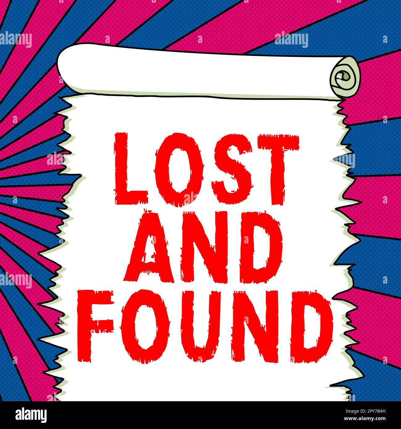 Inspiration showing sign Lost And Found. Conceptual photo Place where ...