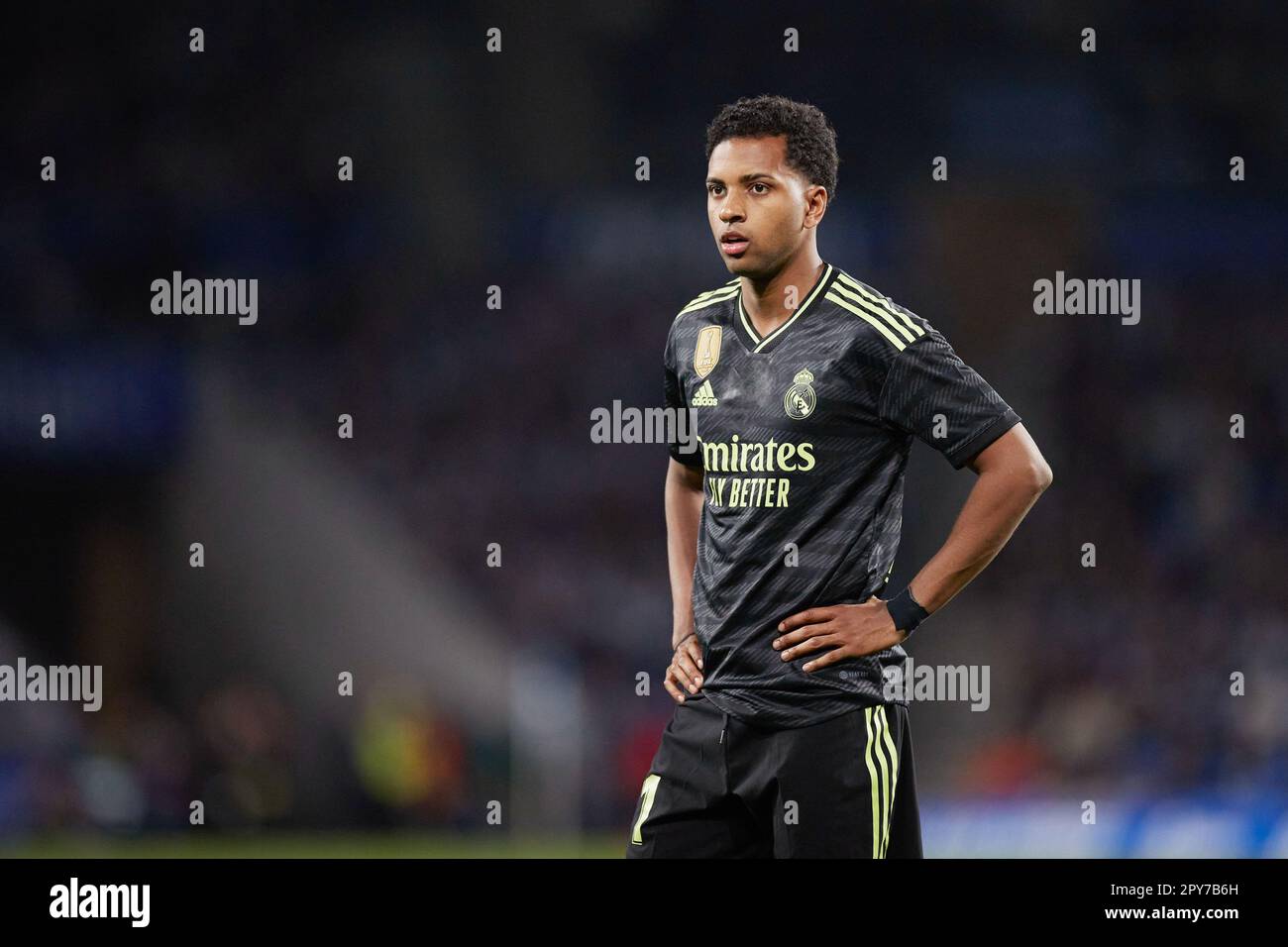 Rodrygo Goes of Real Madrid during the Spanish championship La Liga ...