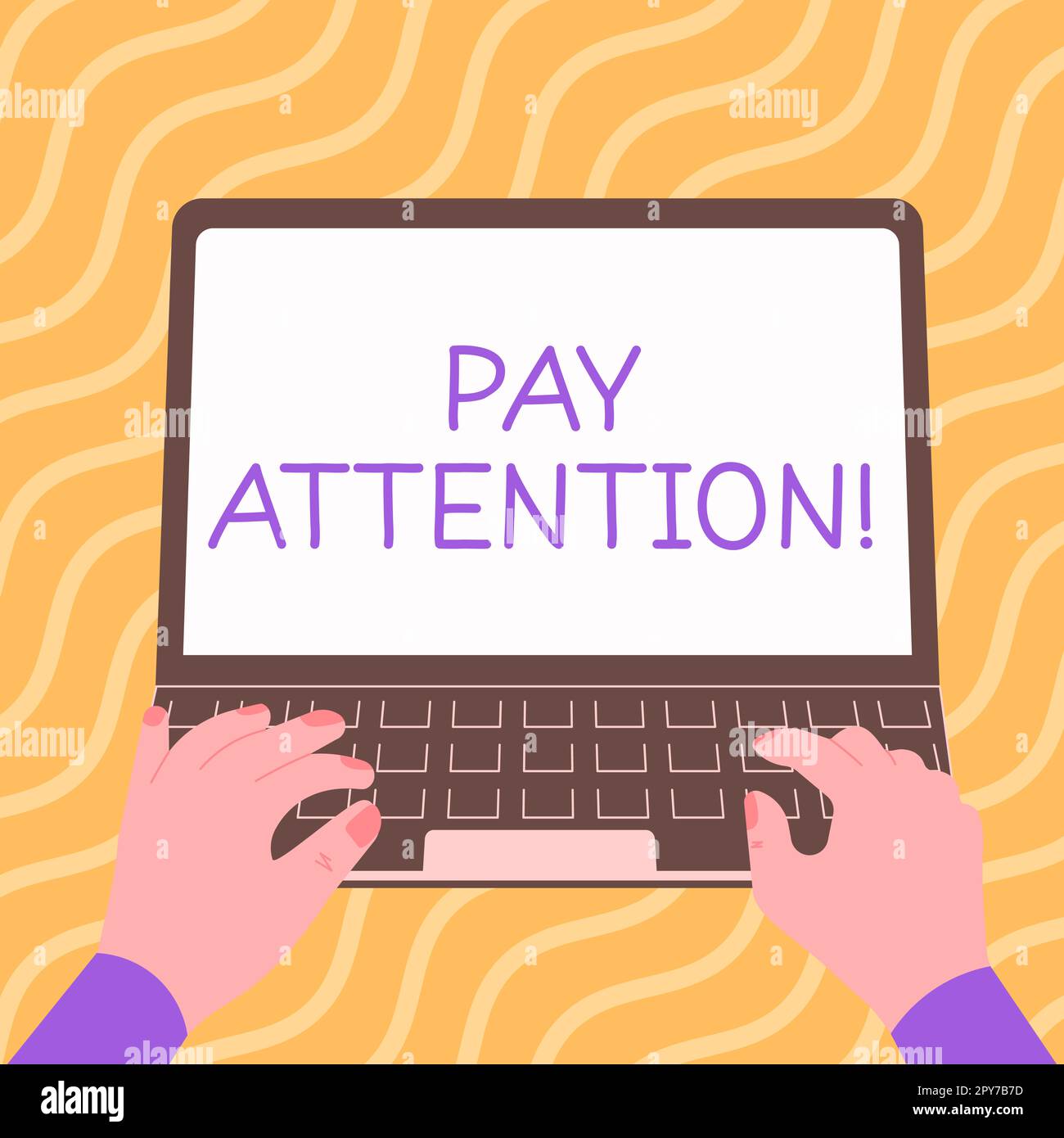 Attention notice hi-res stock photography and images - Alamy
