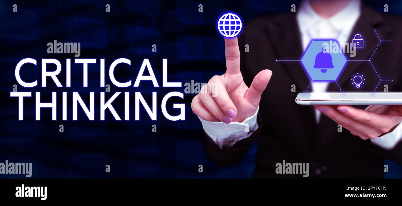 Handwriting Text Critical Thinking Word For Sequence Of Stages Of A