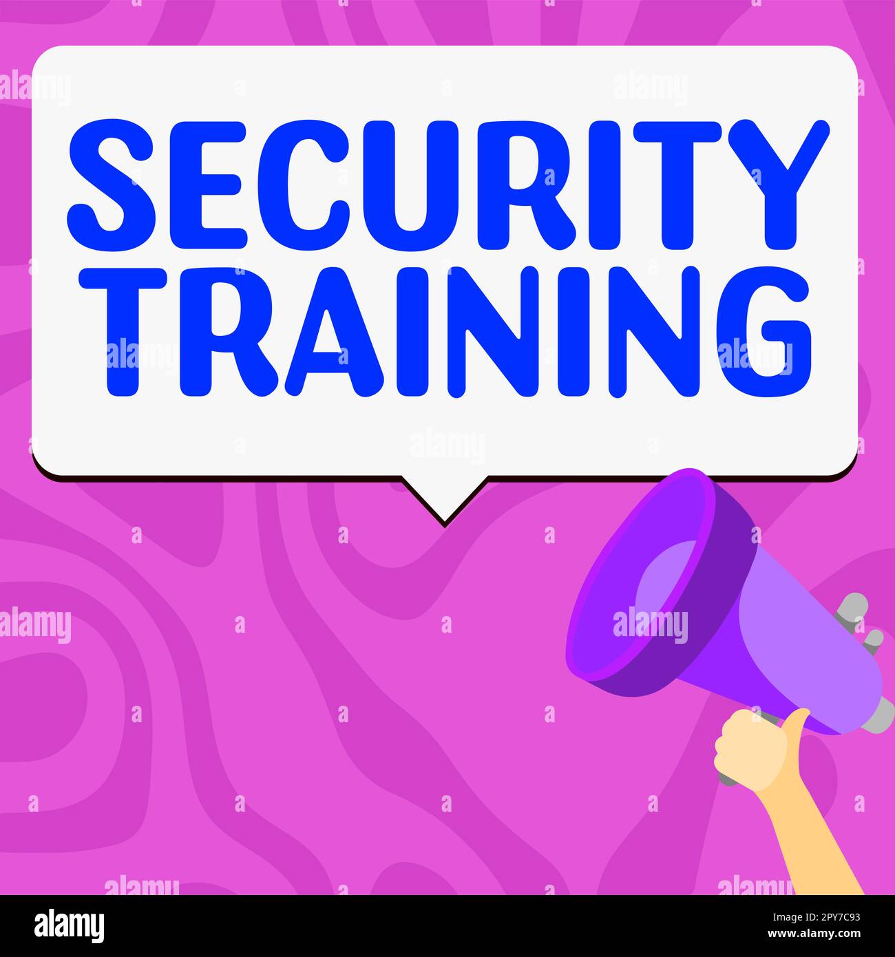 Sign displaying Security Training. Word for providing security ...
