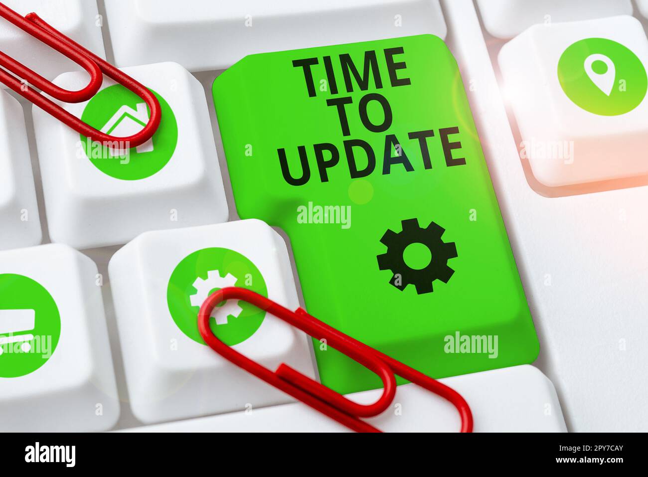 Conceptual display Time To Update. Business overview The latest ...