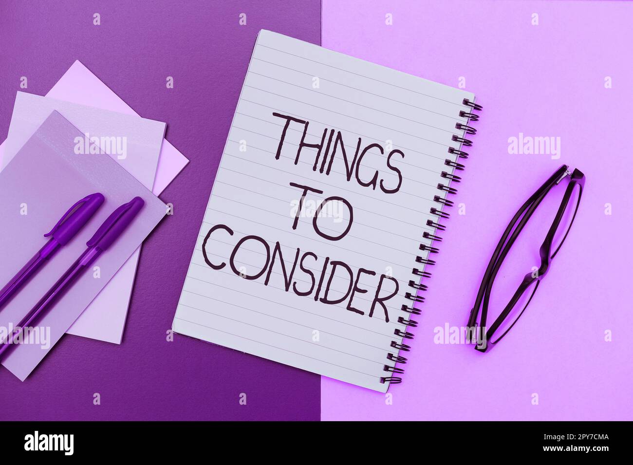 Hand writing sign Things To Consider. Business overview list to check ... Hand writing sign Things To Consider. Business overview list to check ...