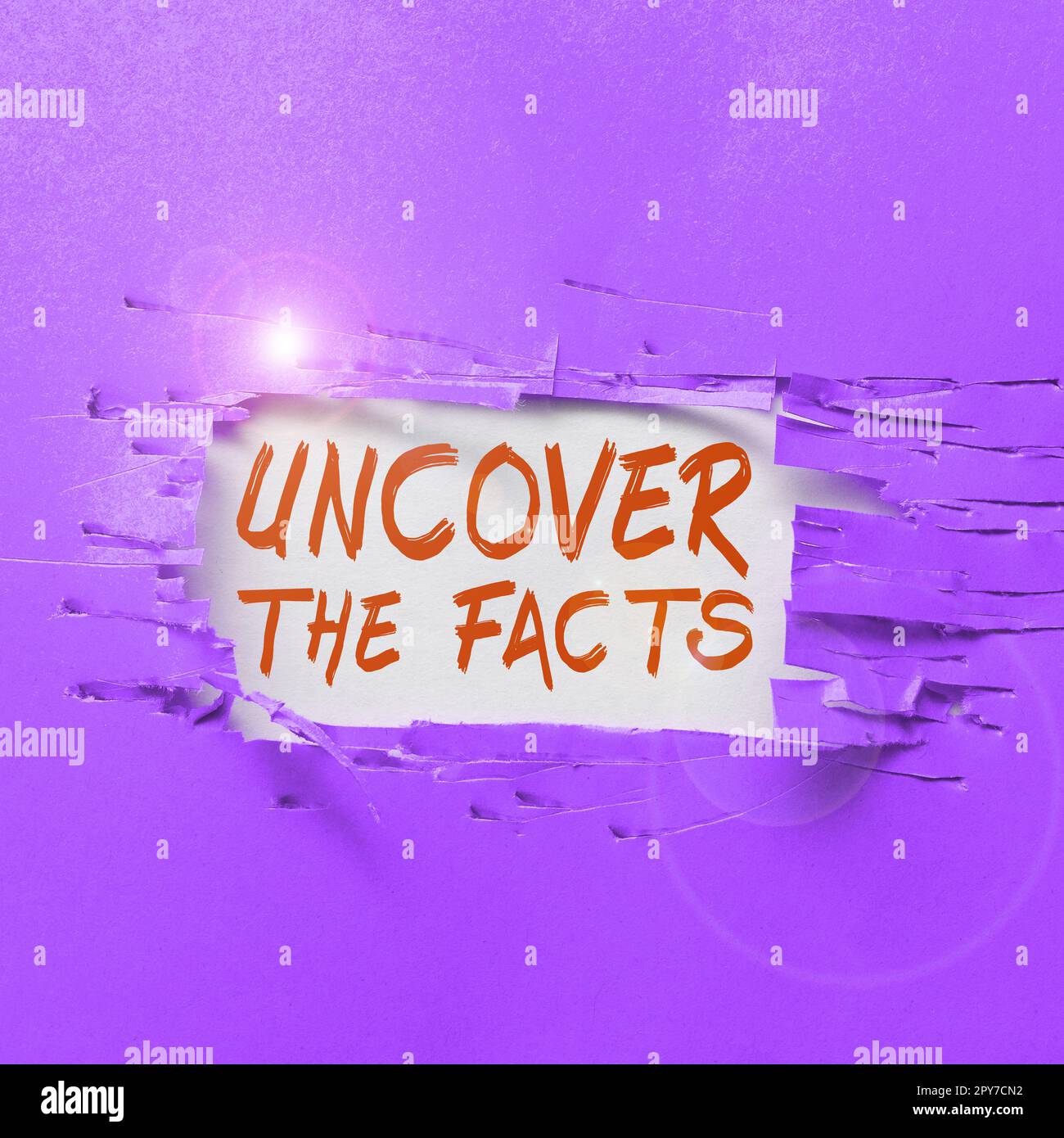 Hand writing sign Uncover The Facts. Internet Concept Find the truth ...