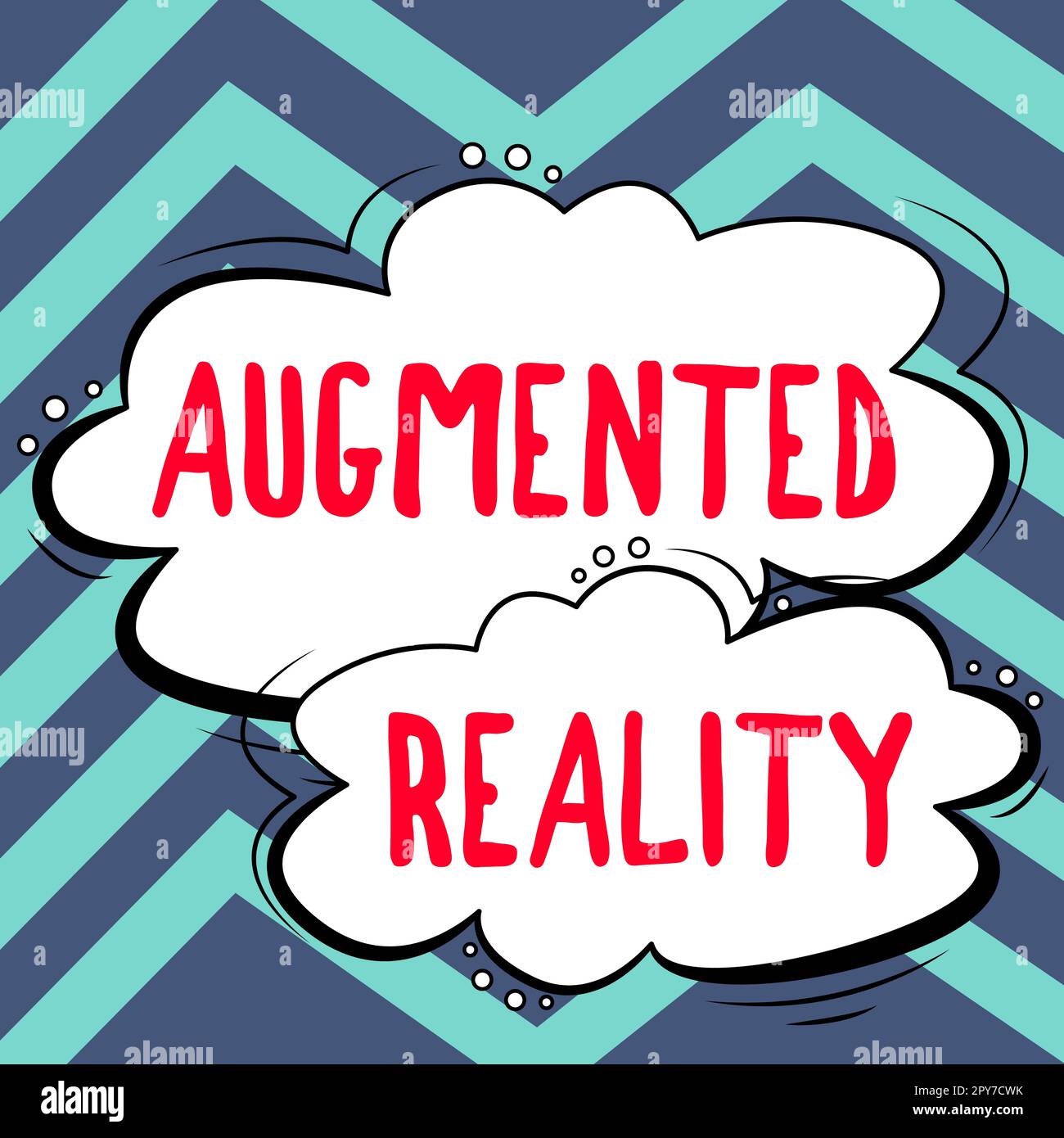 Text sign showing Augmented Reality. Word for technology that imposes ... Text sign showing Augmented Reality. Word for technology that imposes ...